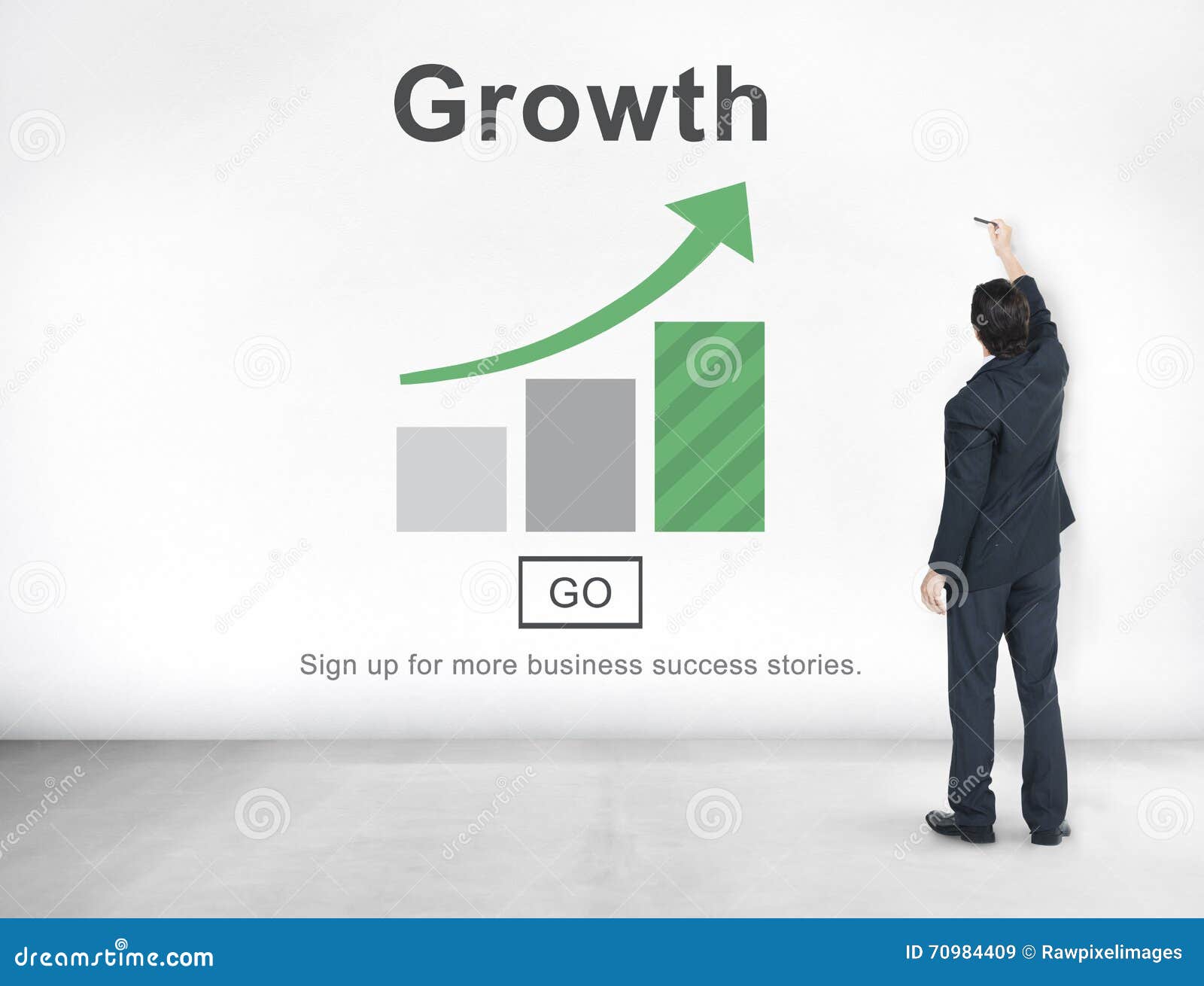 Growth Improvement Business Forward Process Concept Stock Image - Image ...