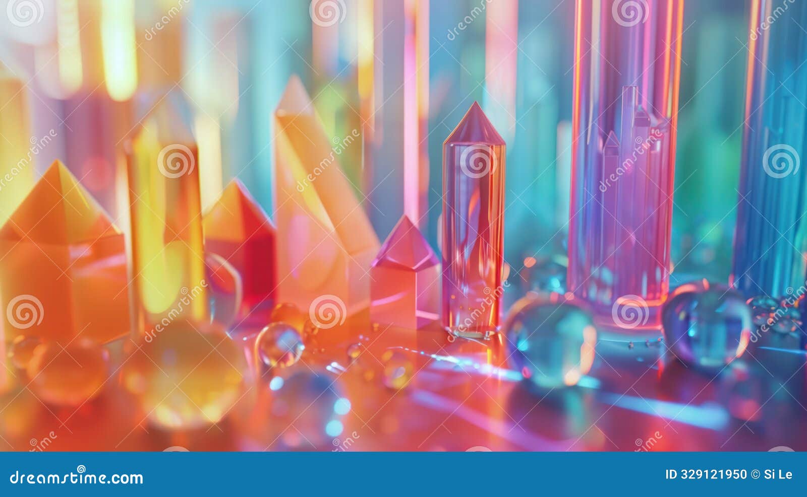 Growth Infographic in Glassmorphism Aesthetic Chart Stock Illustration ...