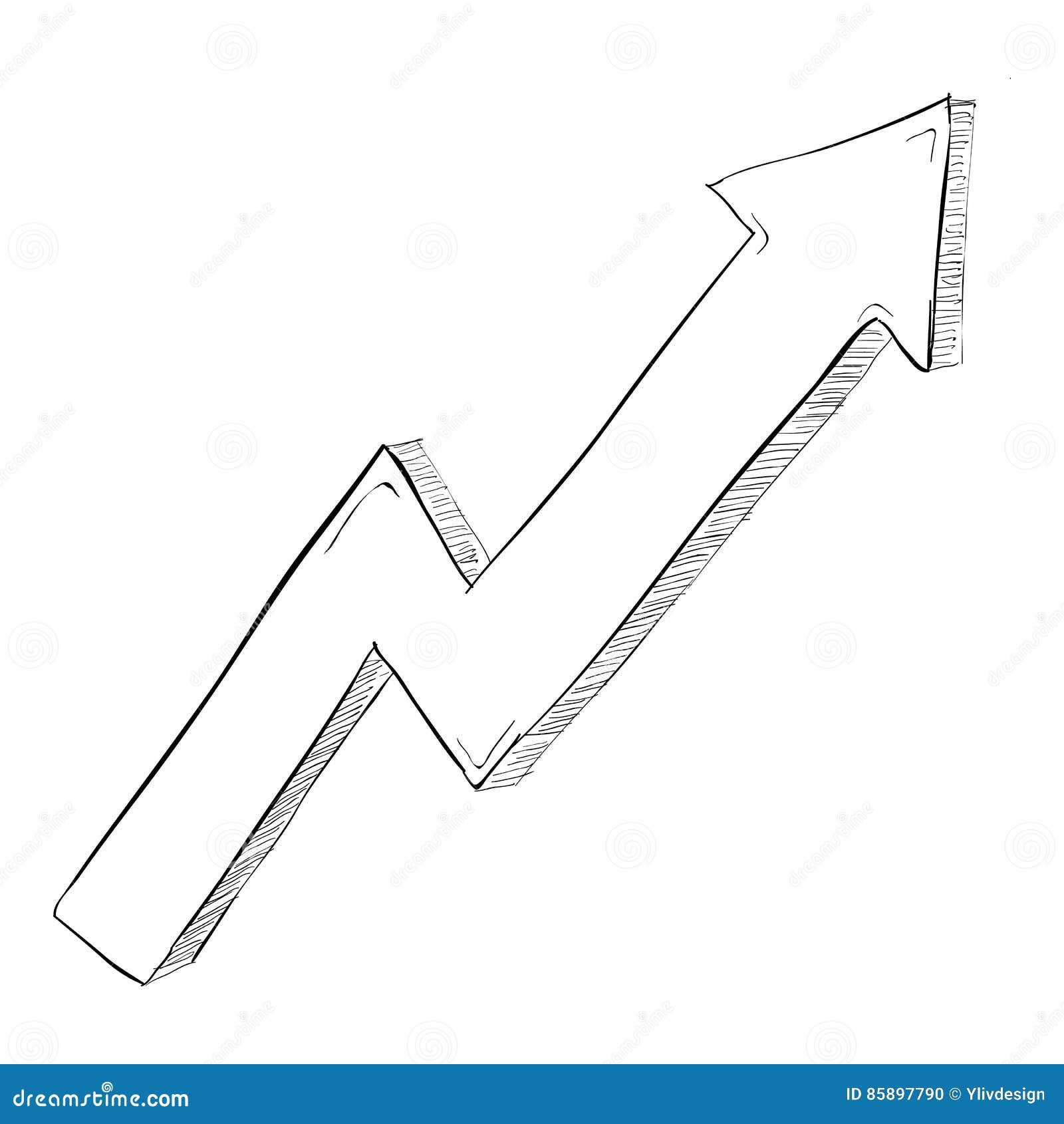 Growth Infographics, Hand Drawn Style Stock Vector - Illustration of ...