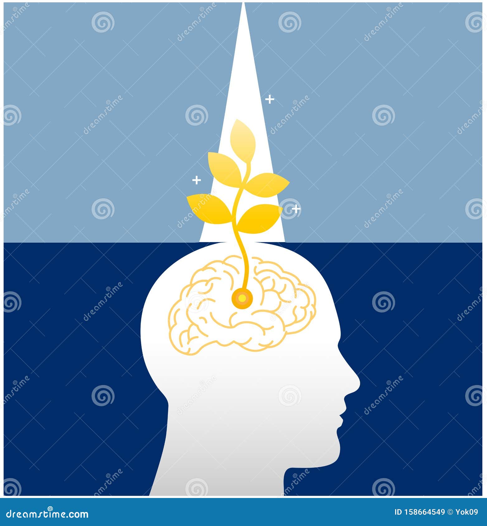 Plant Growing from the Brain Icon Showing Growth Mindset Skills. Stock ... Plant Growing from the Brain Icon Showing Growth Mindset Skills. Stock ...