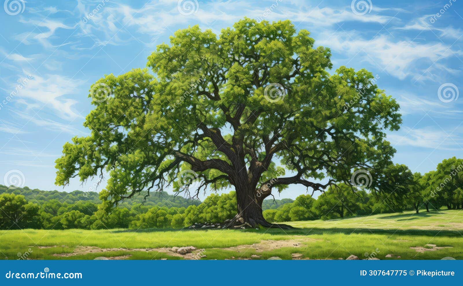 Growth oak tree sapling stock illustration. Illustration of woodland ...
