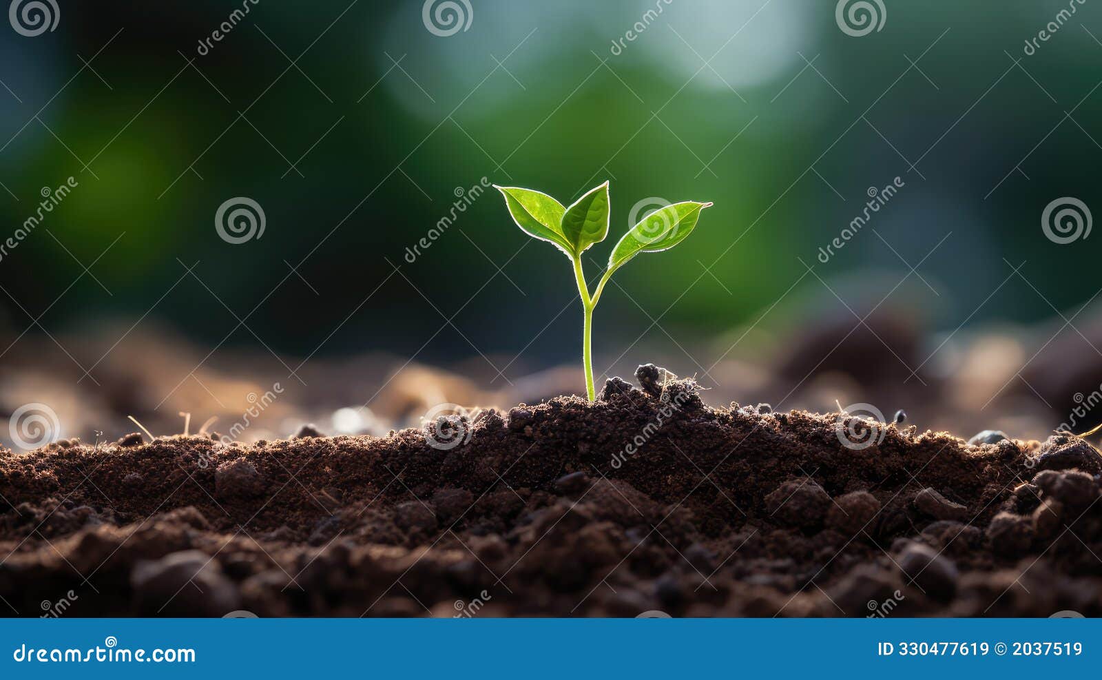 Germination Of Sprout From Seed. Living Conditions Of Bean Seedling ...