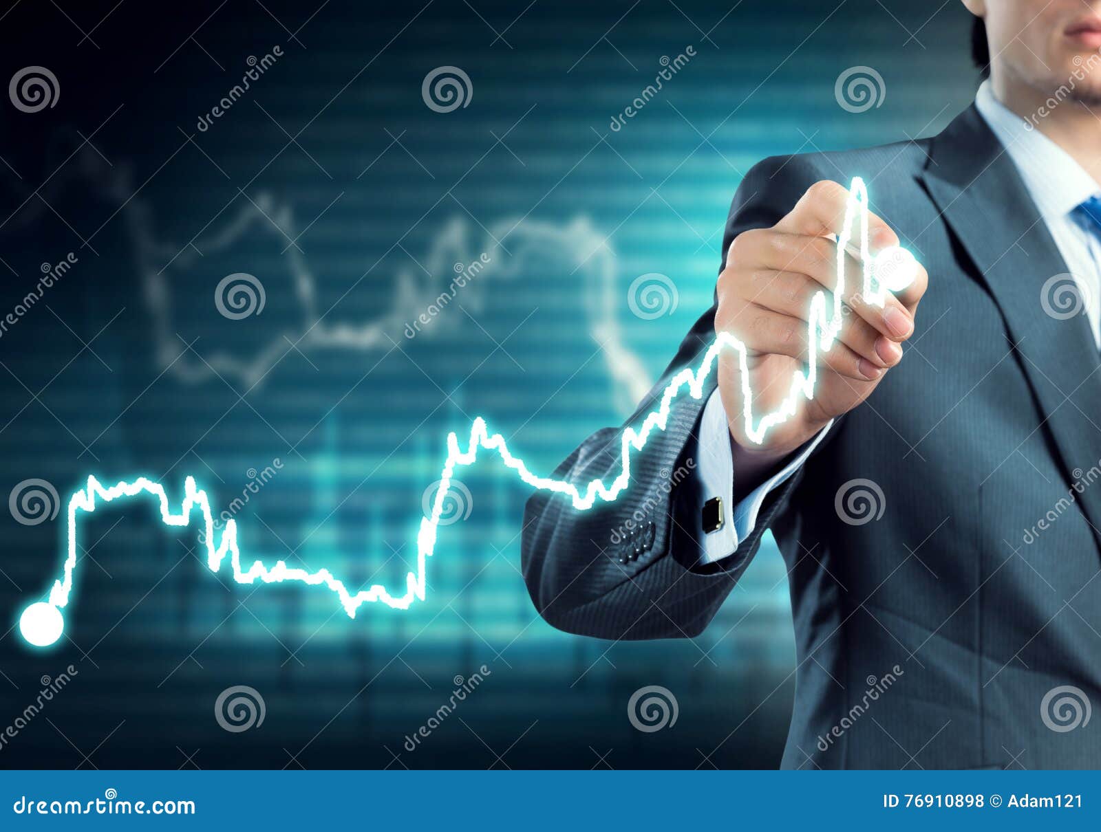 Growth and Progress Concept Stock Photo - Image of hand, male: 76910898