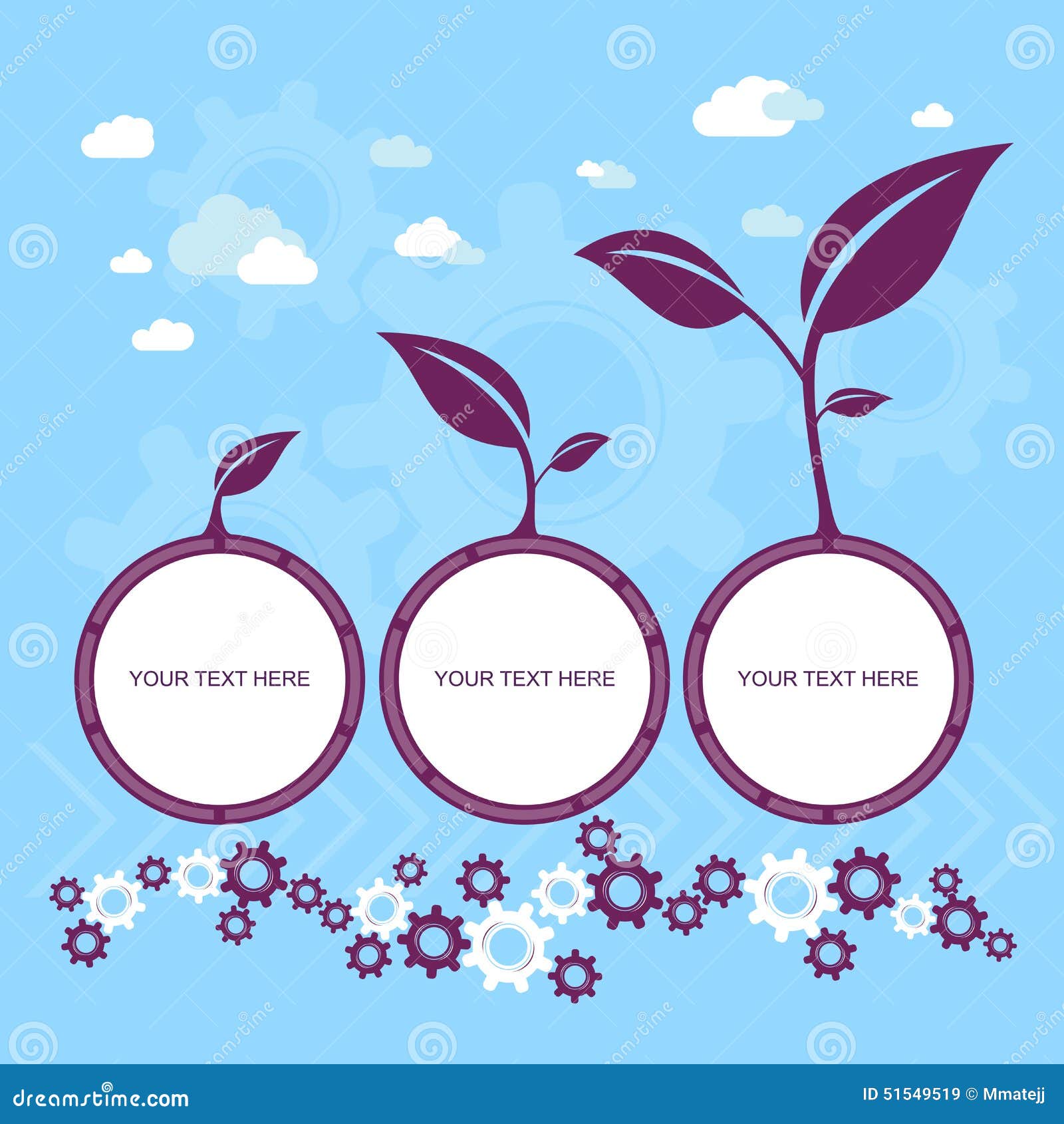 Growth / Progress stock vector. Illustration of growth - 51549519