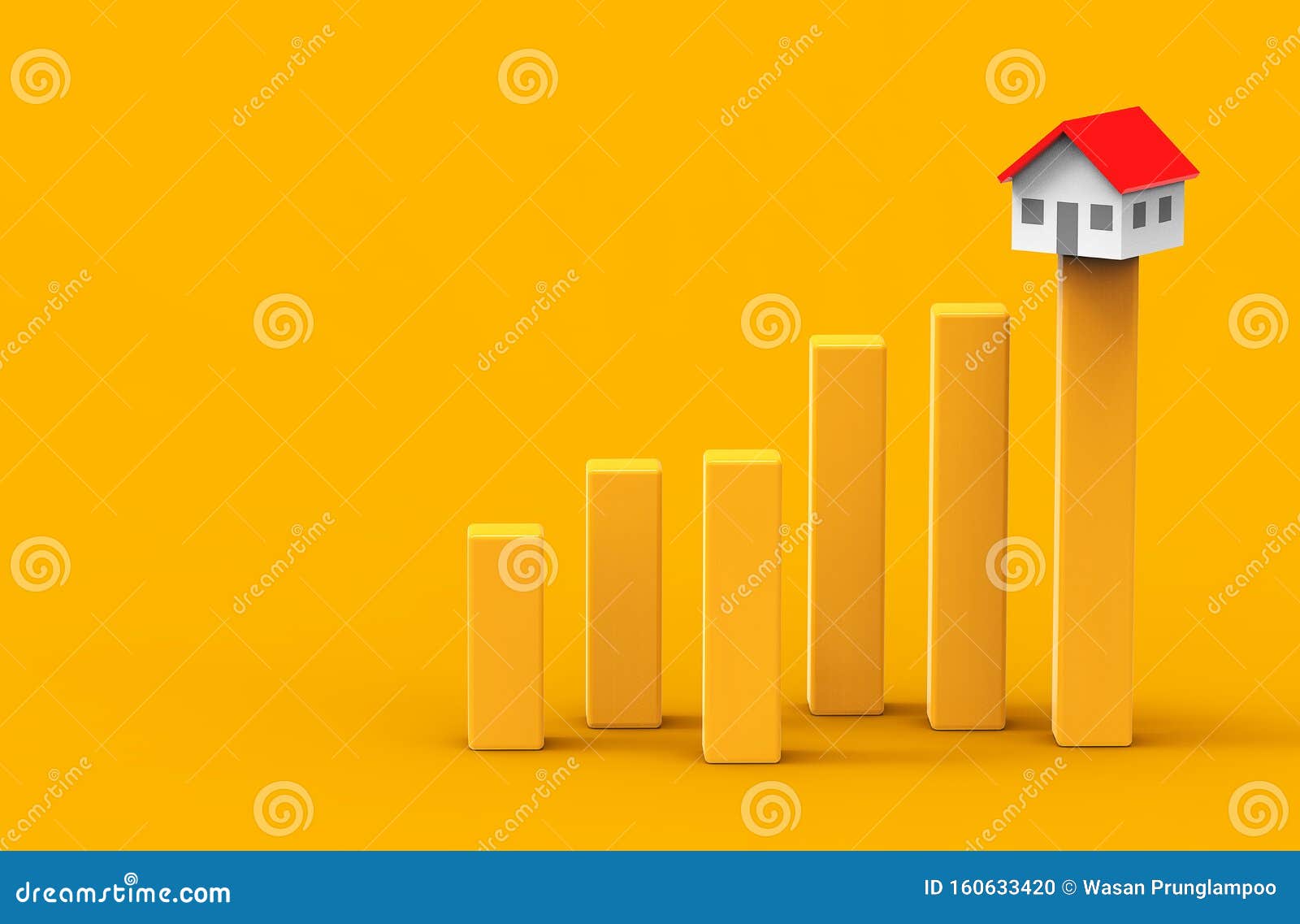 Growth Real Estate Concept. Business Graph and Home Stock Illustration ... Growth Real Estate Concept. Business Graph and Home Stock Illustration ...