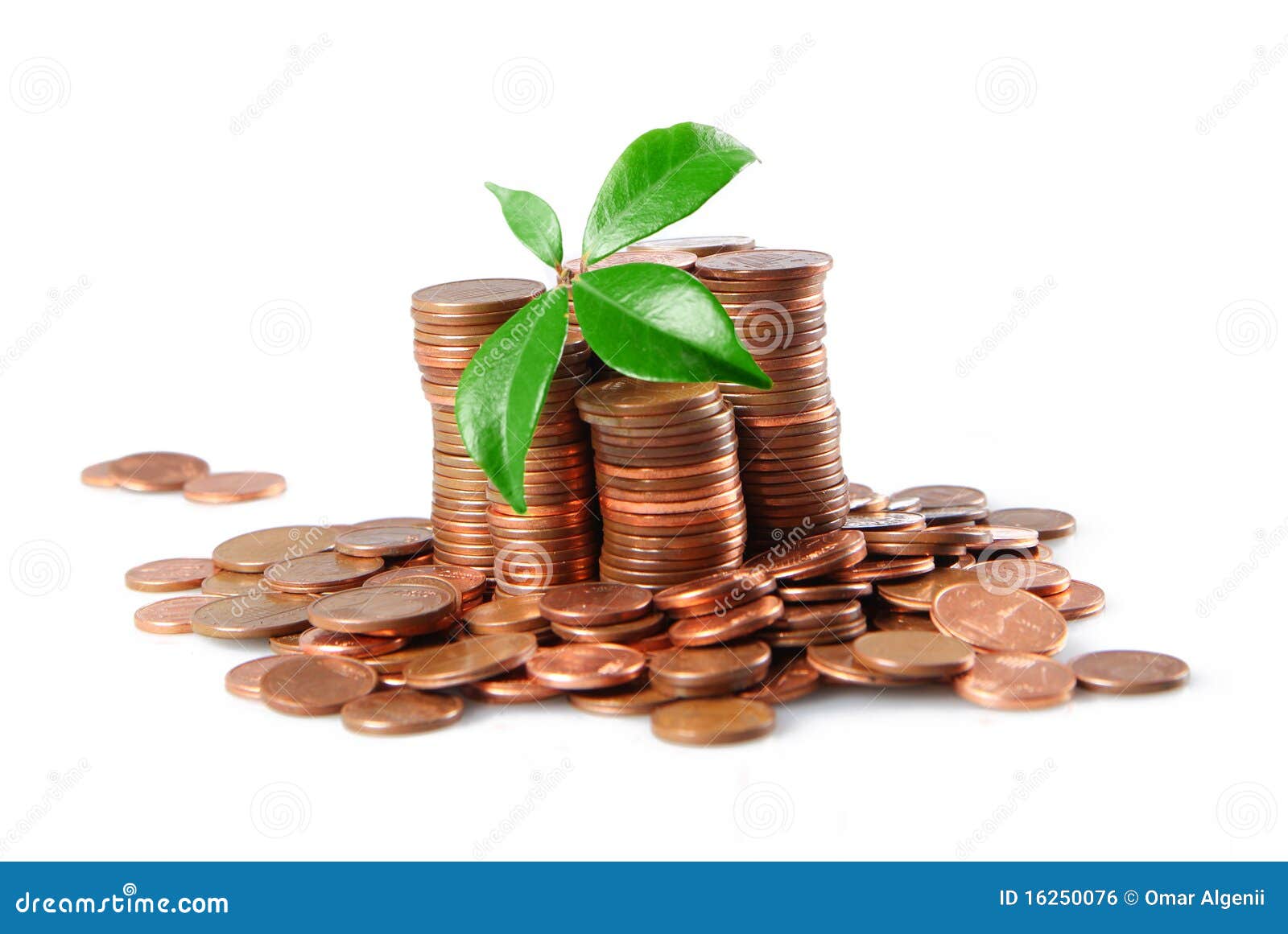 Growth in savings stock photo. Image of growth, bank - 16250076