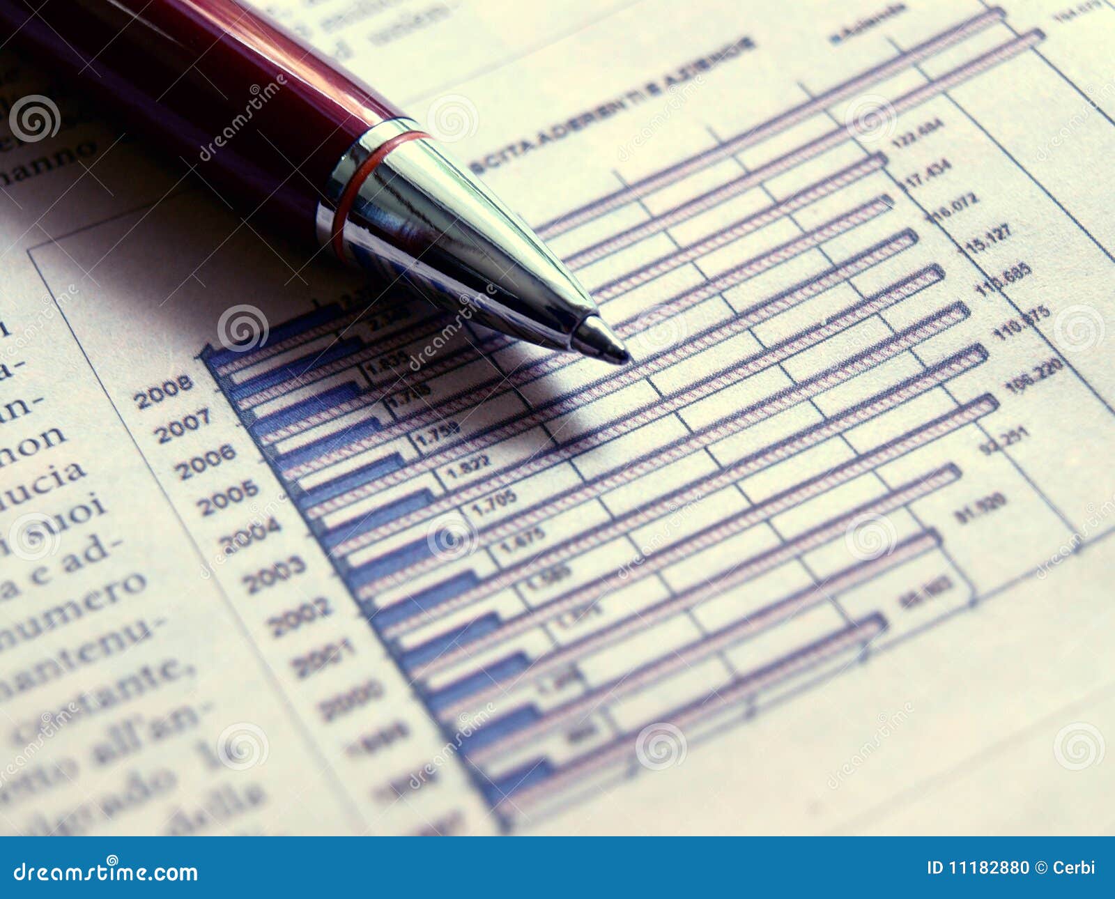 Growth statistics stock illustration. Illustration of chart - 11182880