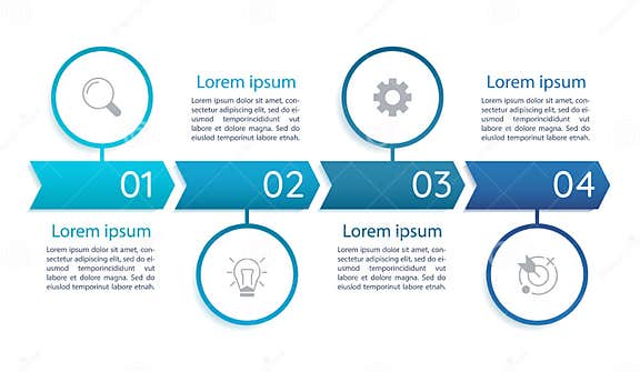 Growth Strategy Chart Design Template Stock Vector - Illustration of ...
