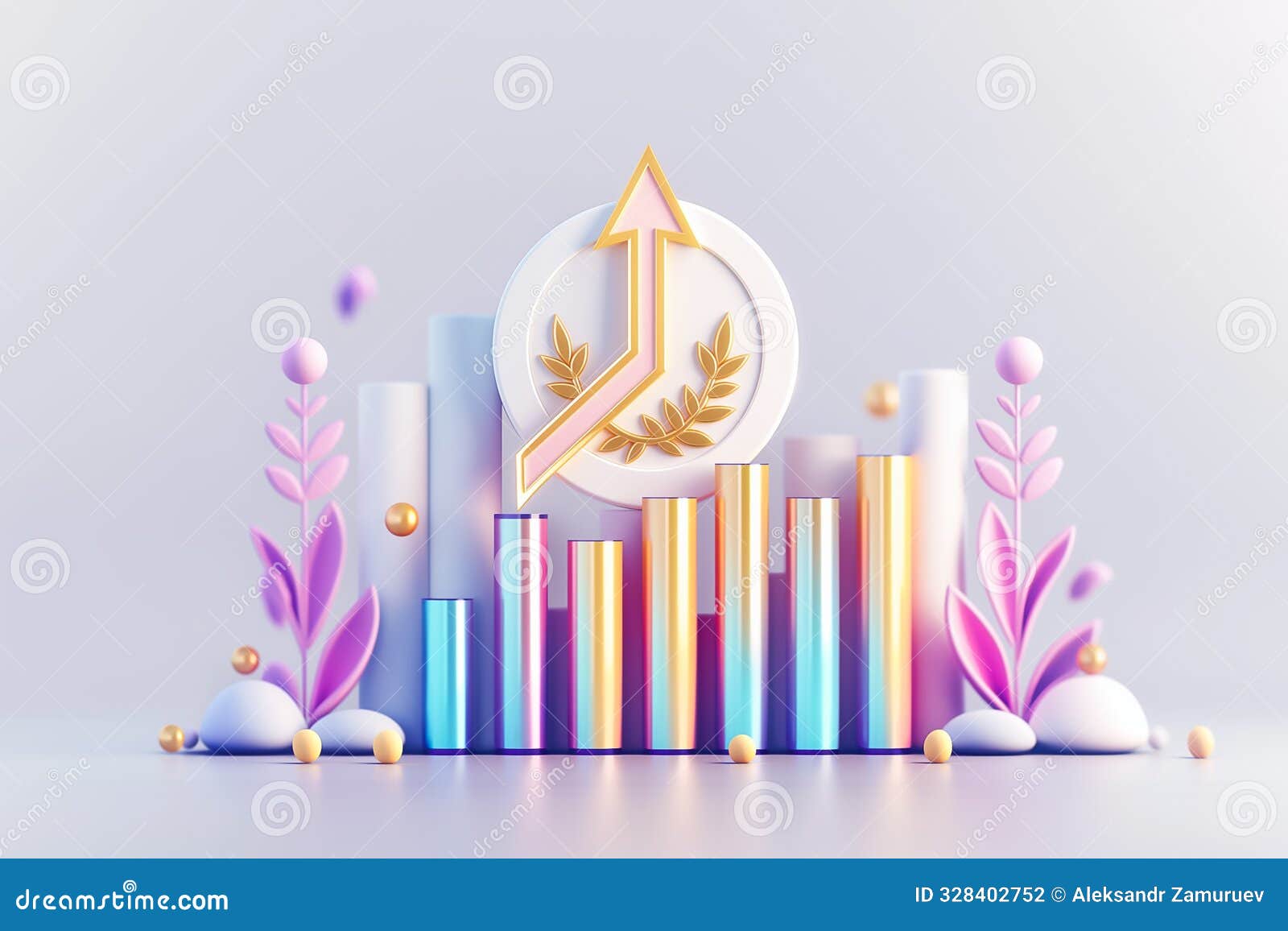 Growth and Success Using Vibrant and Colorful Graphs, Symbols, and ...