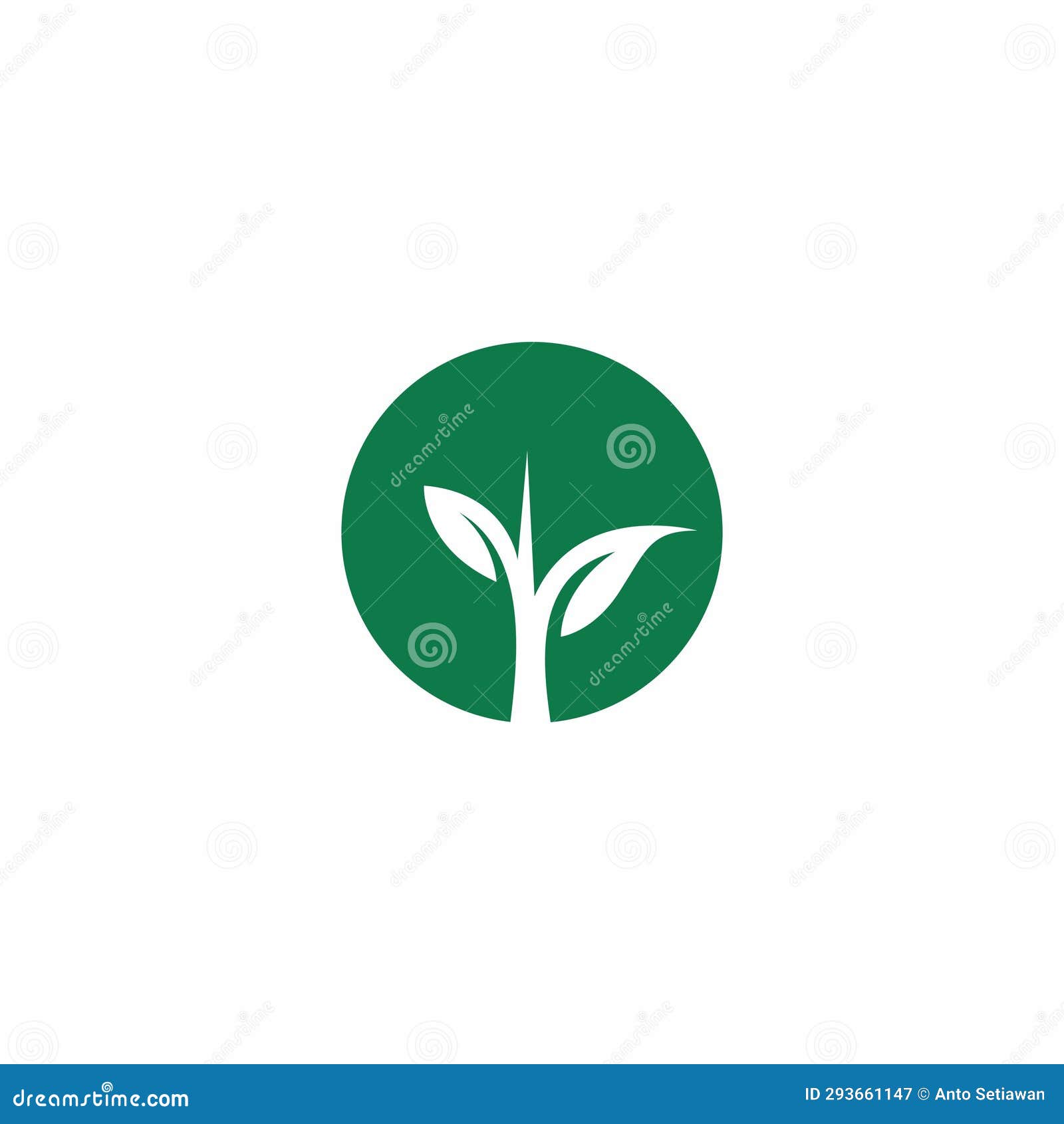Growth Tree Logo Vector. Tree Icon Stock Vector - Illustration of ...