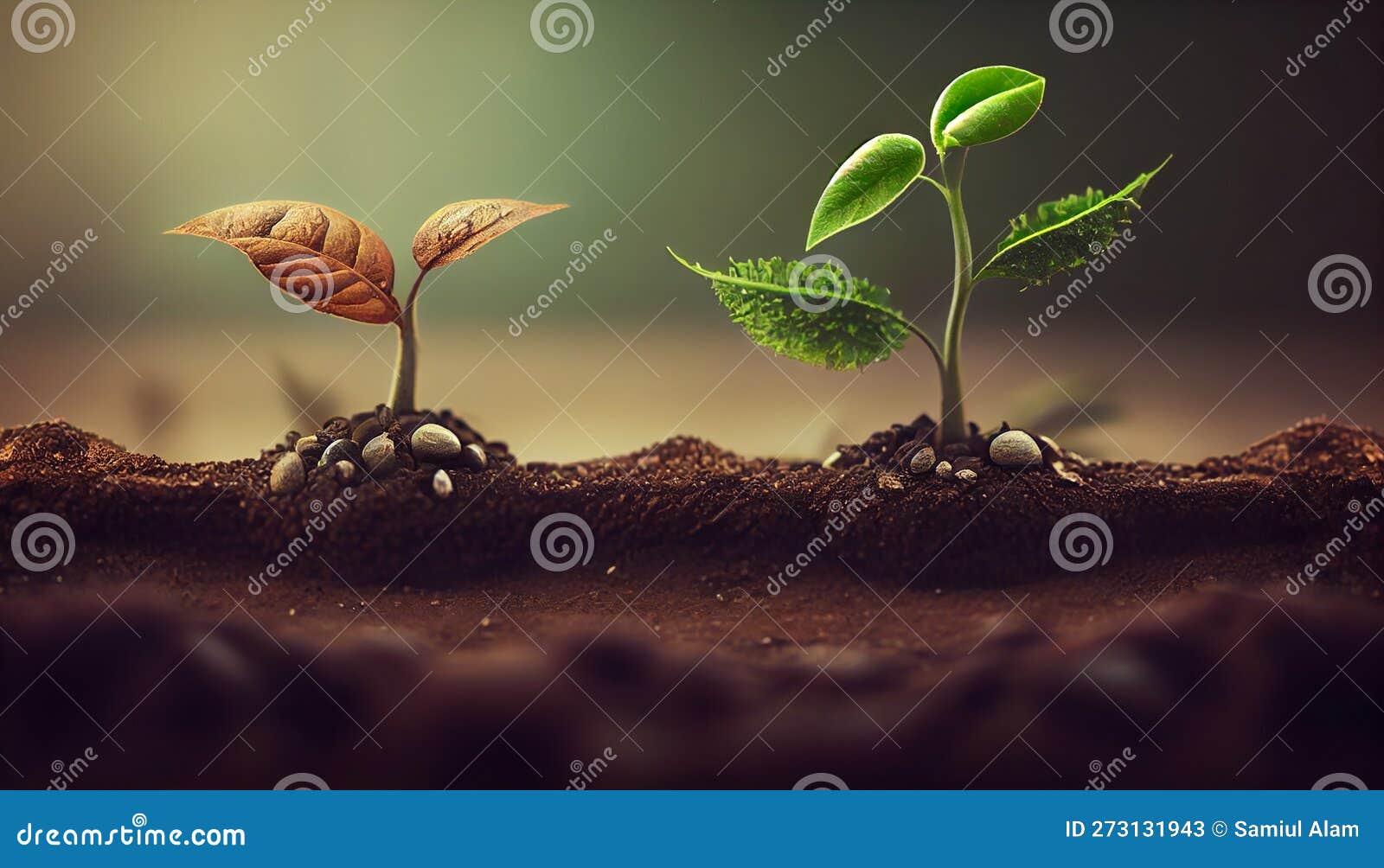 Growth Trees Concept Coffee Bean Stock Photography | CartoonDealer.com ...