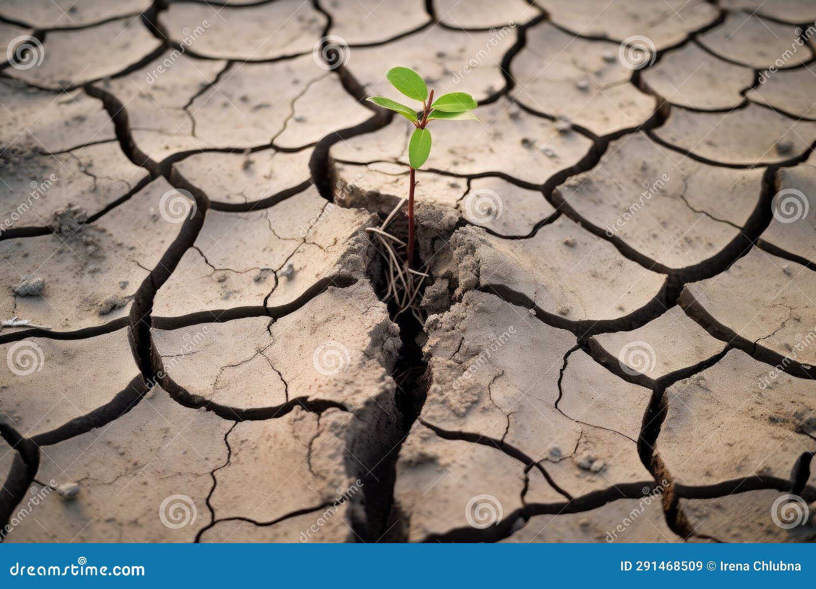 Growth of Trees in Drought Crisis, Living with Tree Drought Stock ...