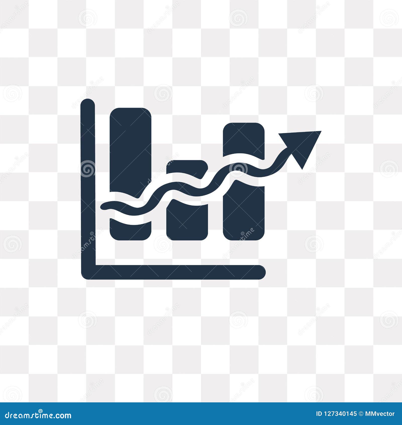 Growth Vector Icon Isolated on Transparent Background, Growth T Stock ...