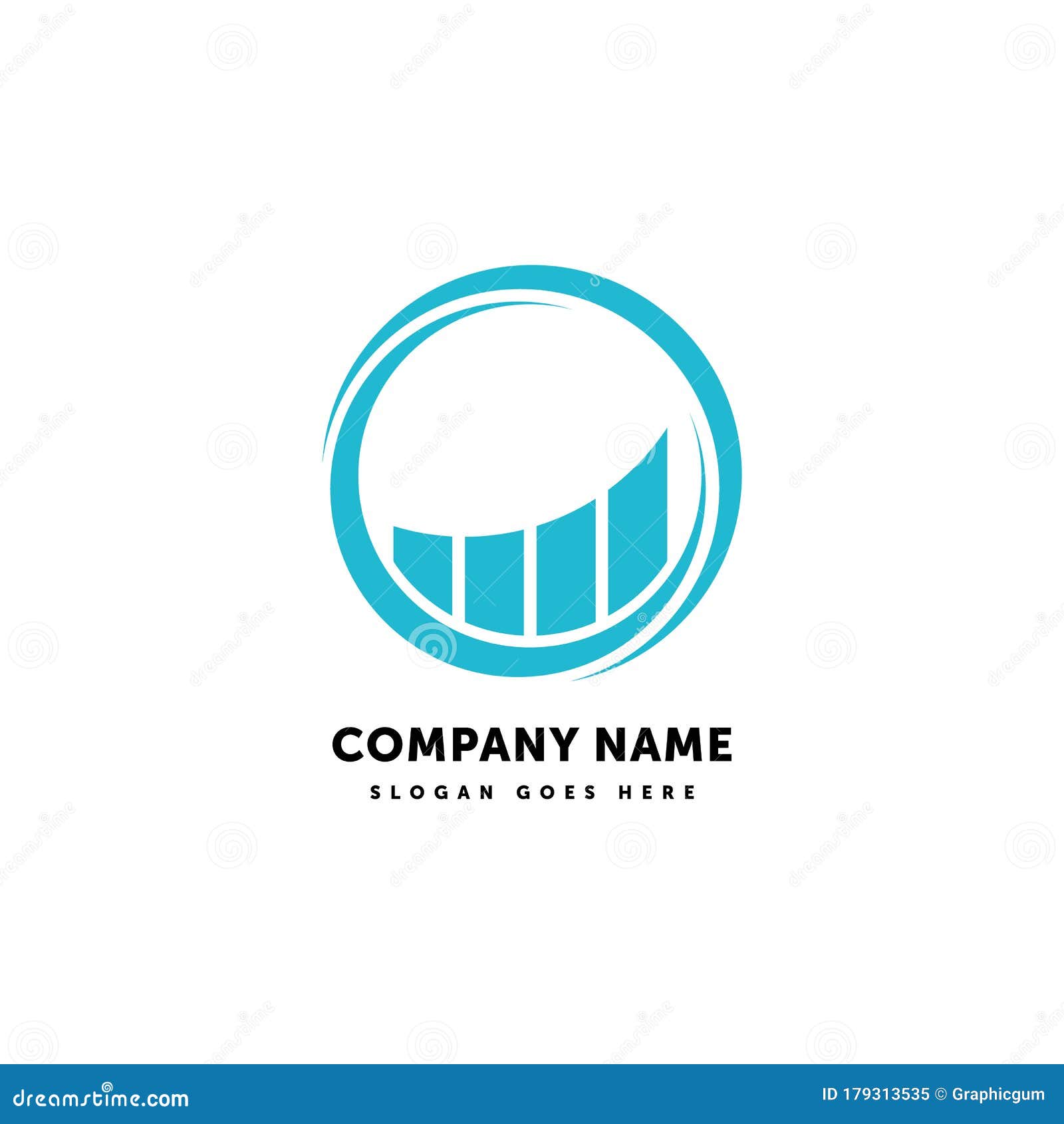 Growth Vector Logo. Abstract Icon Mark Design Template Stock ...
