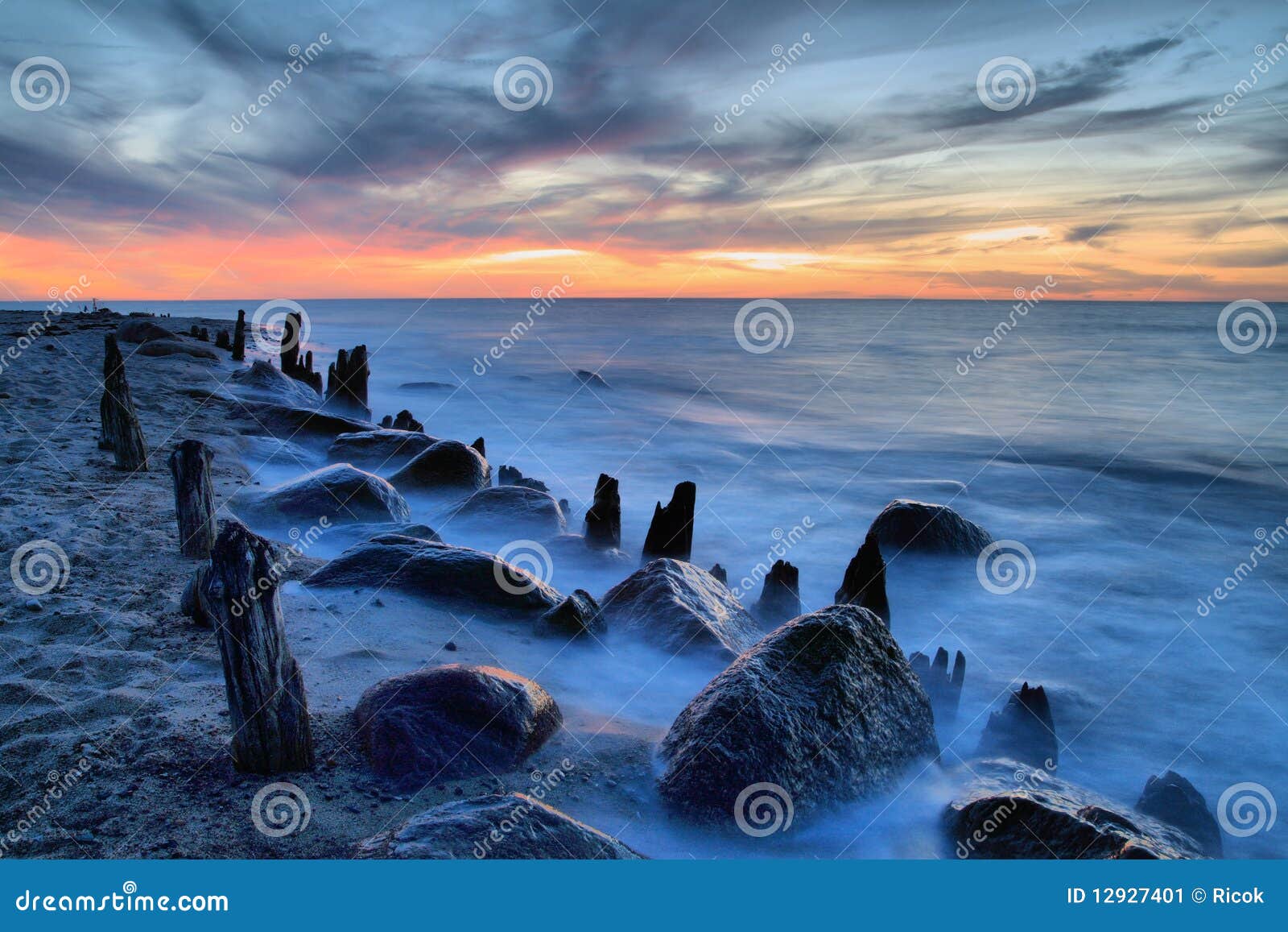 Groyne stock image. Image of nature, calmly, shoreline - 12927401