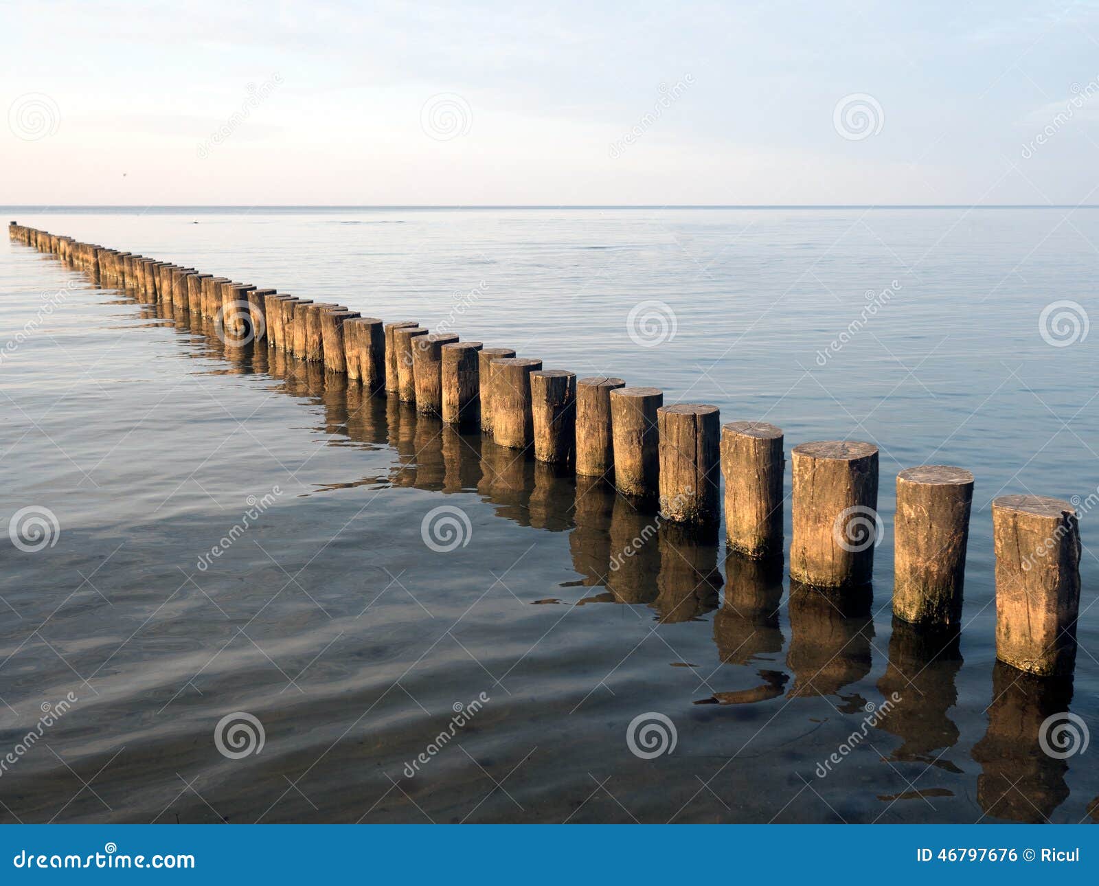 Groynes series stock photo. Image of series, sand, evening - 46797676
