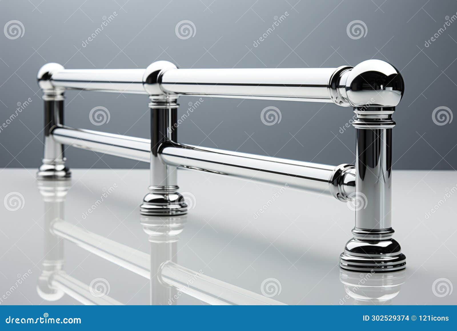 Grp Handrails On White Background Stock Photography | CartoonDealer.com ...