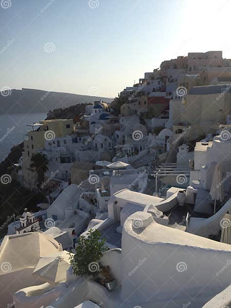 Grrece stock image. Image of view, amazing, santorini - 180689751