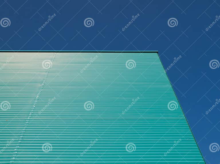 Grreen blue facade stock image. Image of netherlands - 12089679