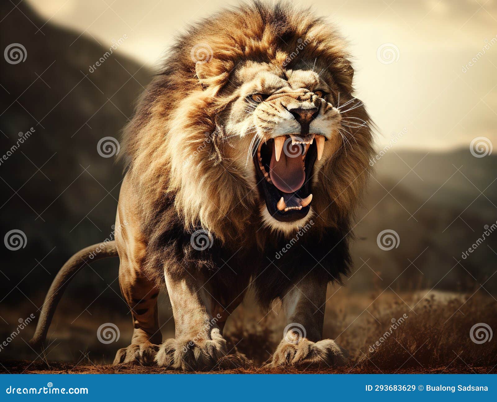 Grrr.. stock illustration. Illustration of close, wildlife - 293683629