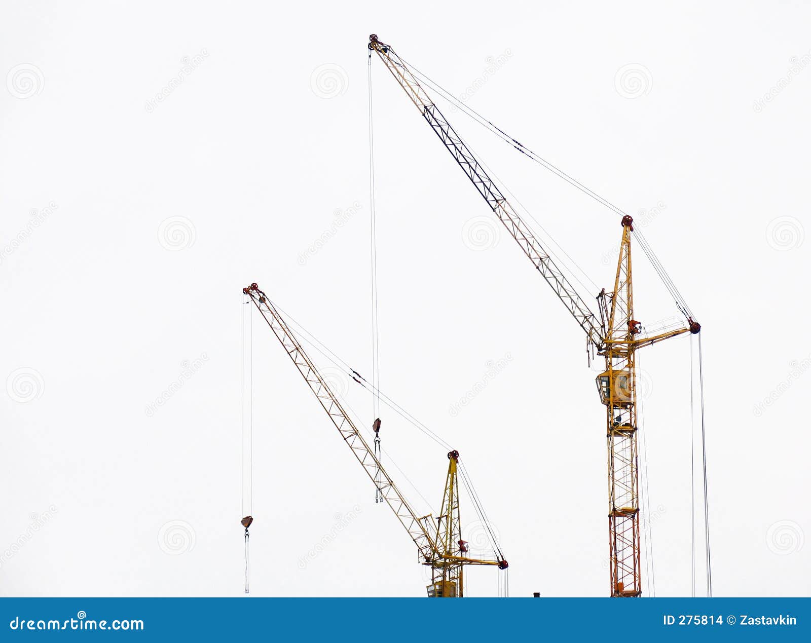 Gru di sollevamento fotografia stock. Immagine di macchinario - 275814