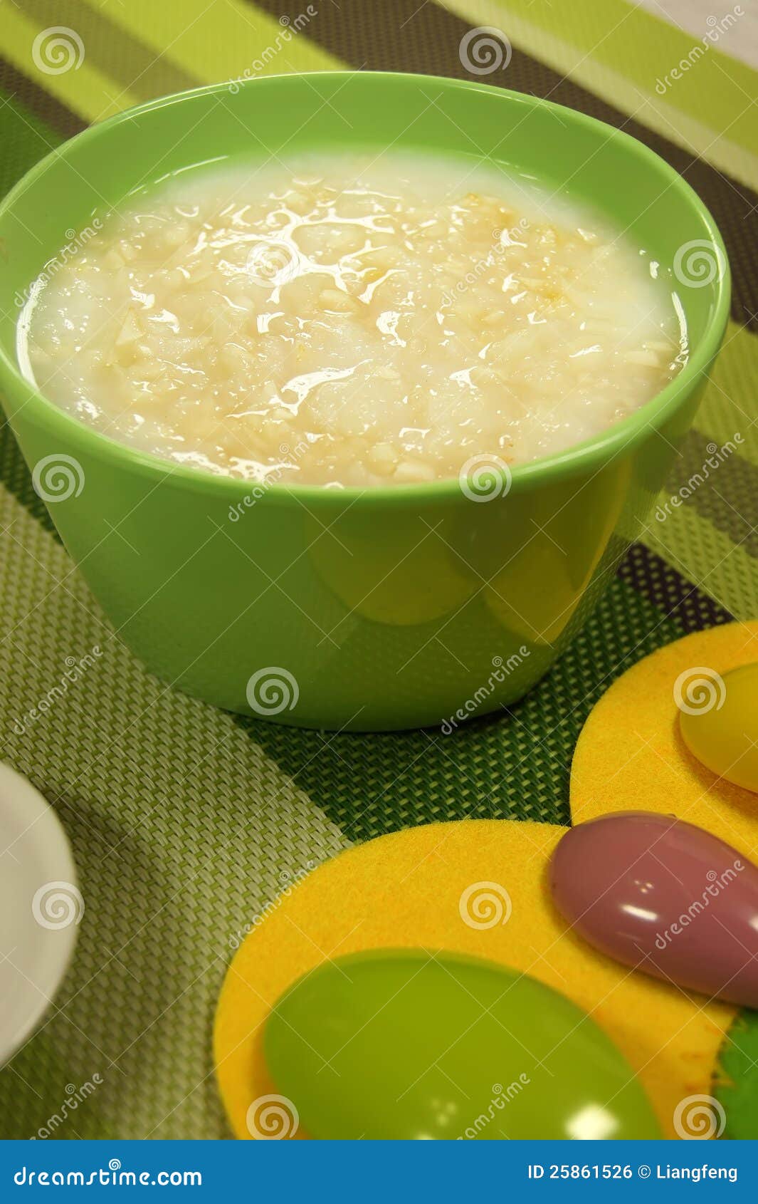Gruel stock photo. Image of plate, delicious, snack, calories - 25861526