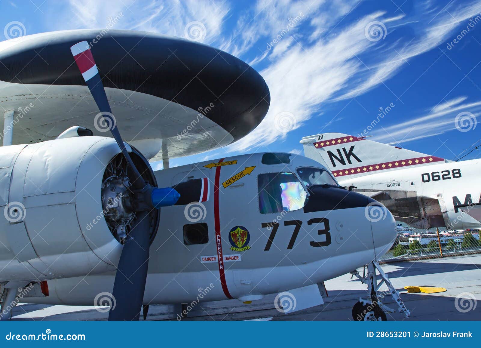 Grumman E-1B Tracer at Interpid Museum Editorial Photo - Image of ...