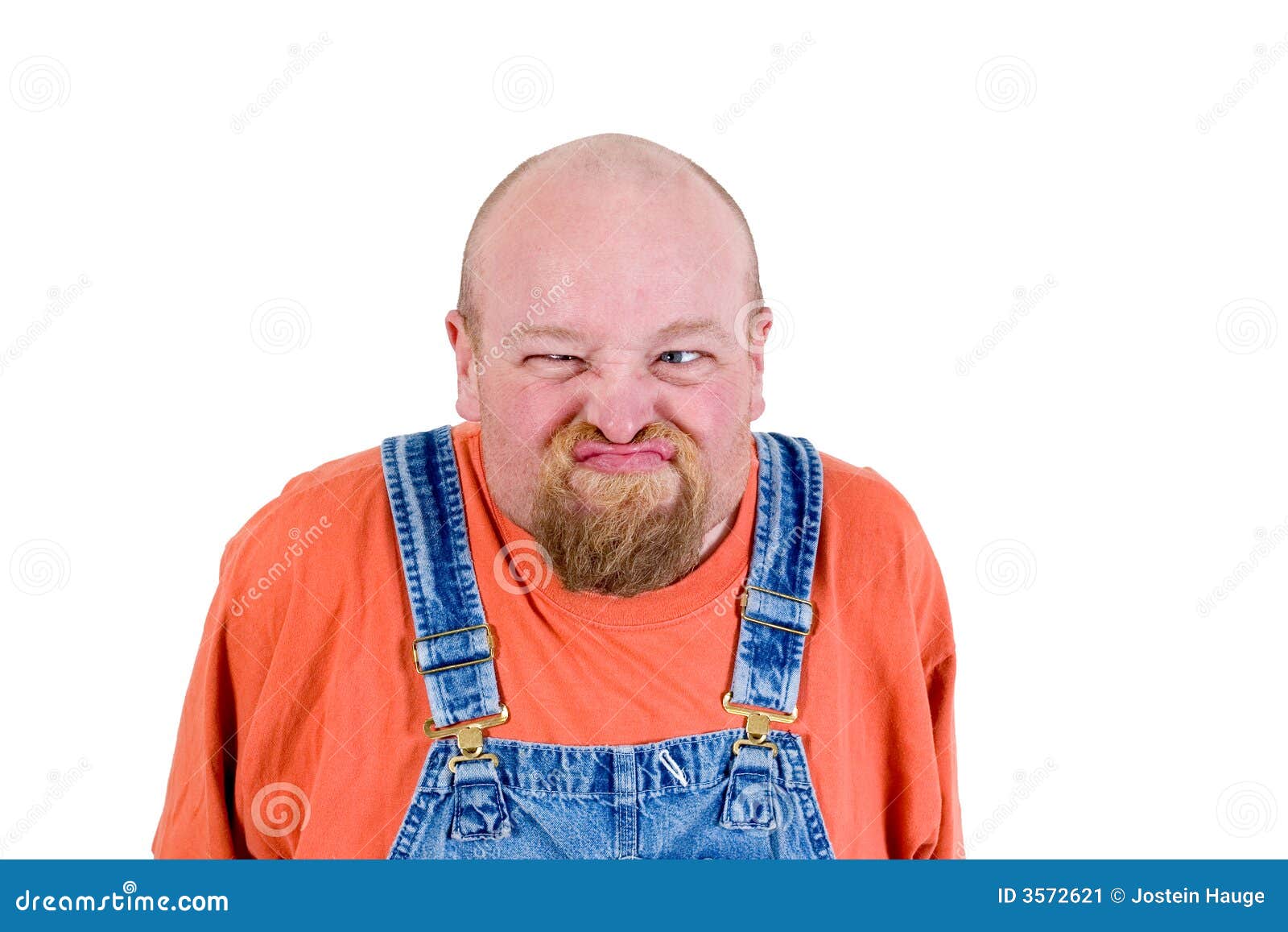Grumpy stock image. Image of middle, bald, angry, forties - 3572621