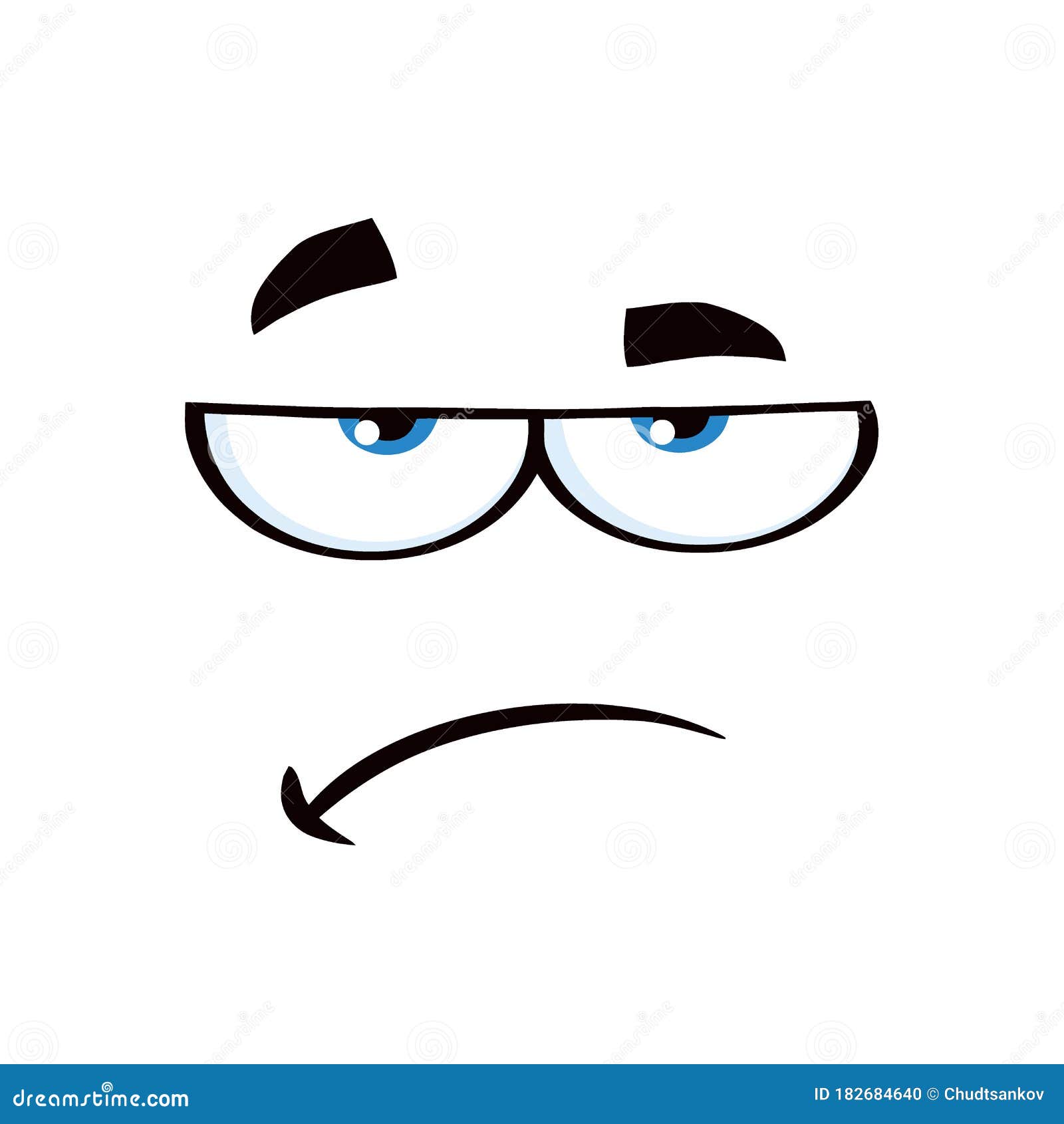 Grumpy Face Animation