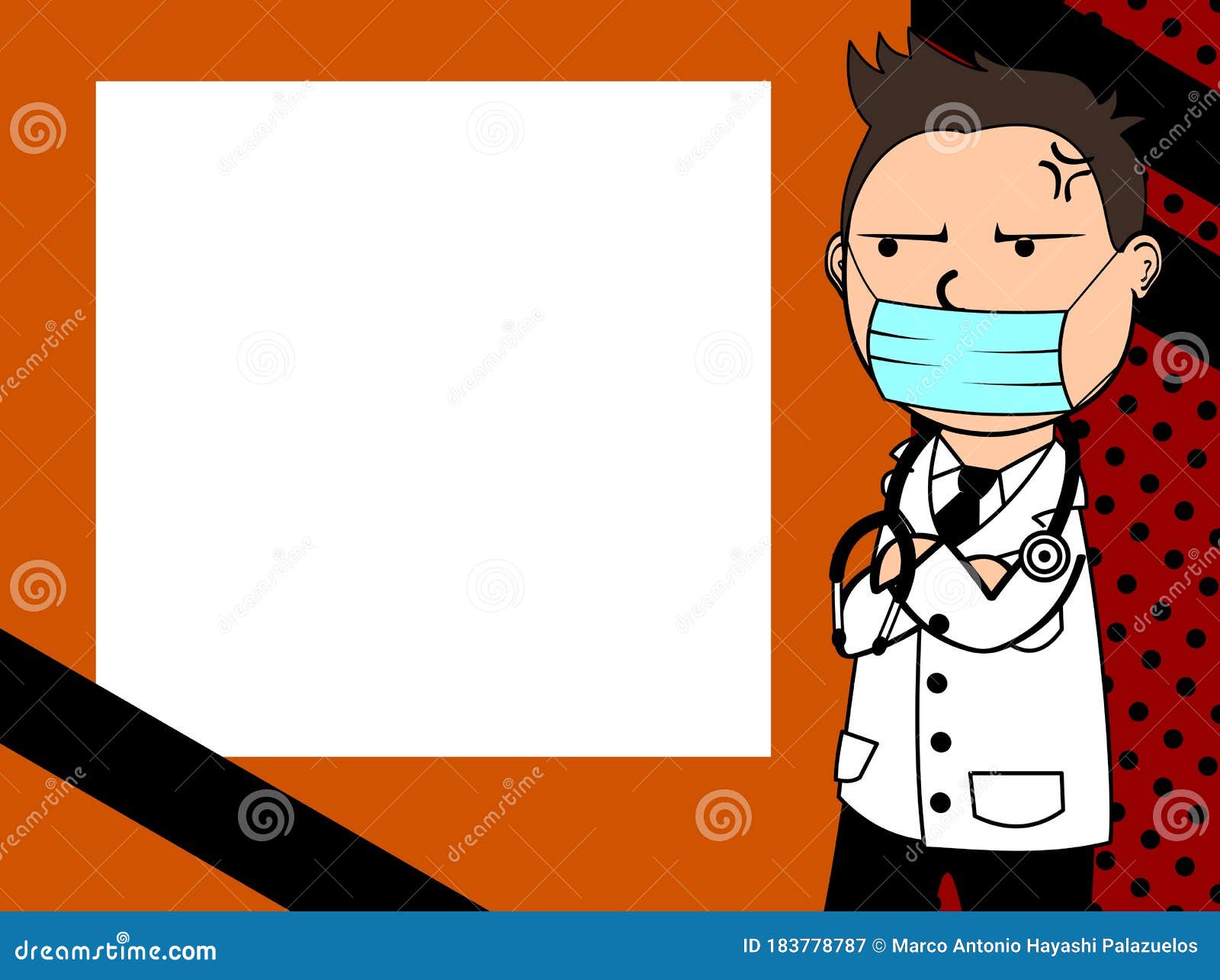 Grumpy Doctor Kid Cartoon Expressions Set Collection | CartoonDealer ...