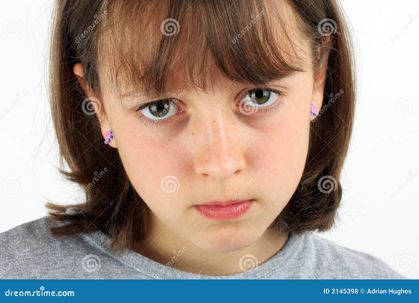 Grumpy Girl Royalty Free Stock Photos - Image: 3145398