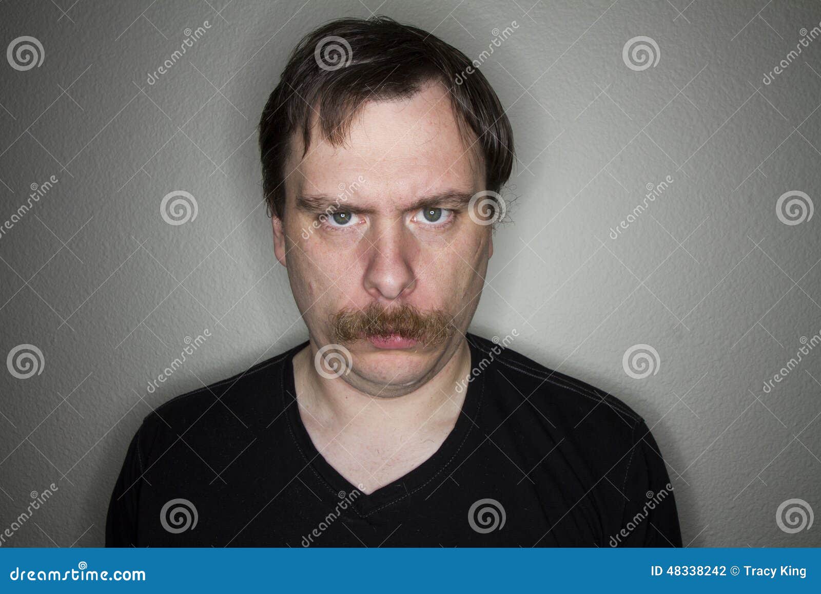 Grumpy man stock photo. Image of grumpy, stress, staring - 48338242