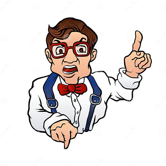 Grumpy old man stock vector. Illustration of person, grandfather - 71941340