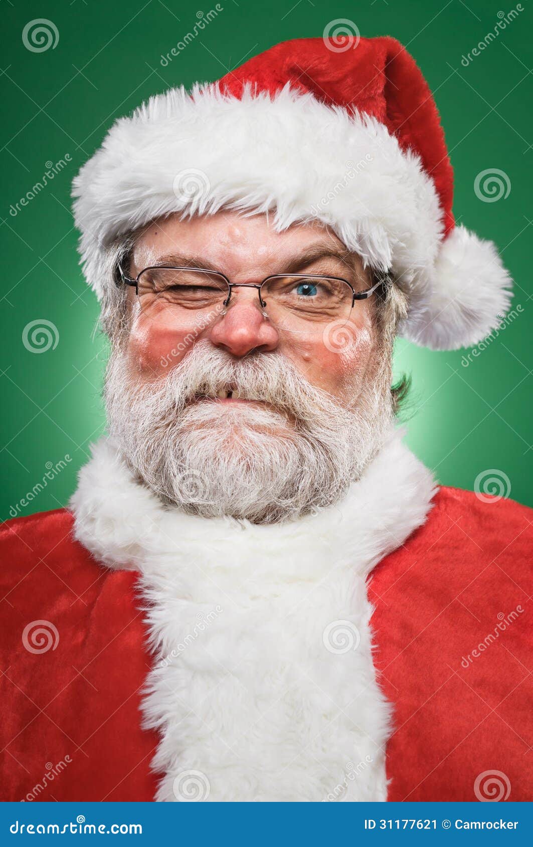 Grumpy Santa Claus stock image. Image of head, beard - 31177621