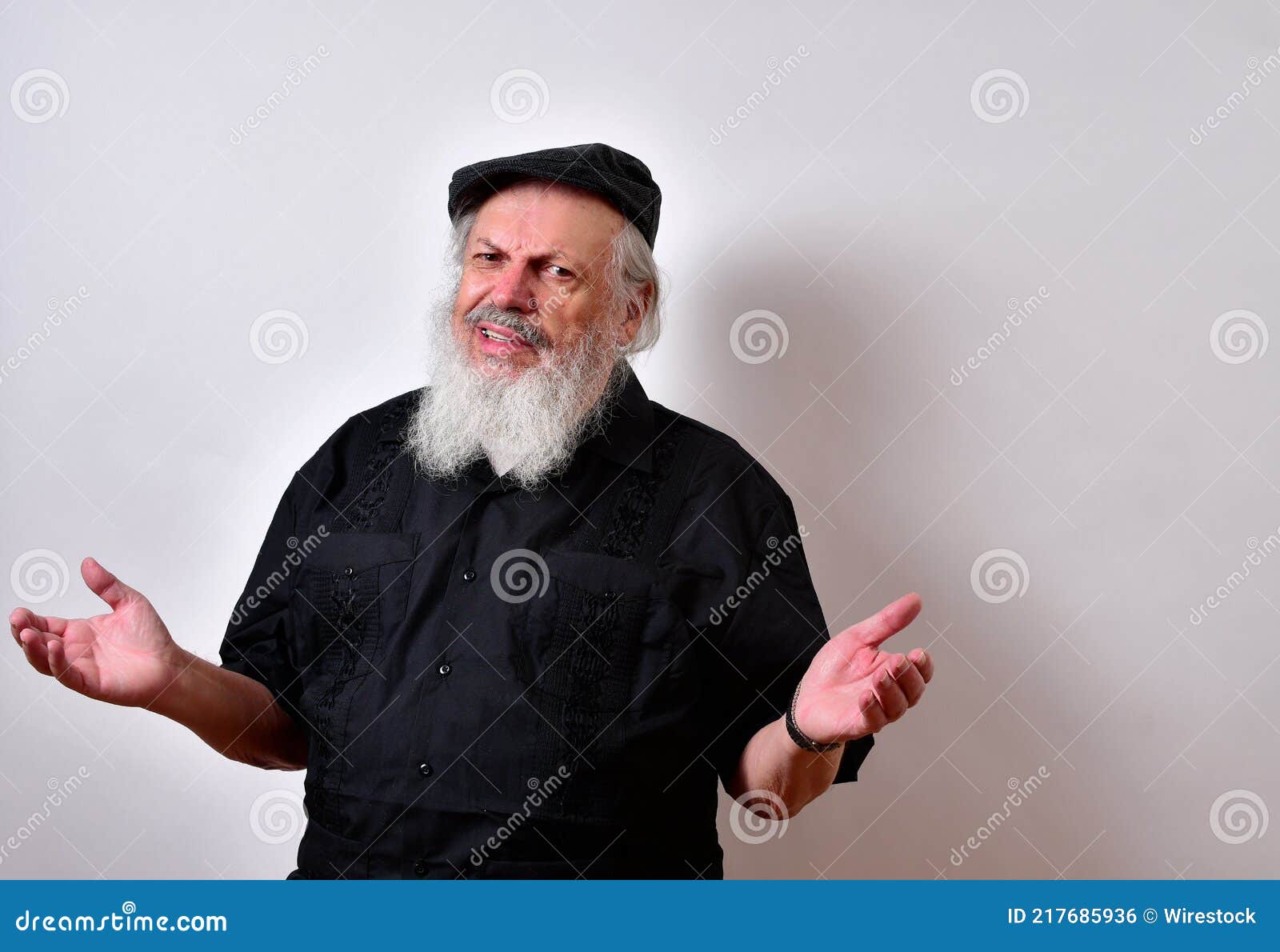 Grumpy Senior Man with a Confused and Angry Face Stock Photo - Image of ...