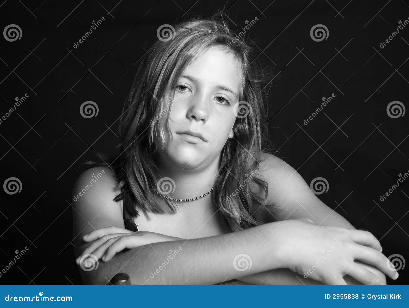 Grumpy teen stock photo. Image of teenager, teen, female - 2955838