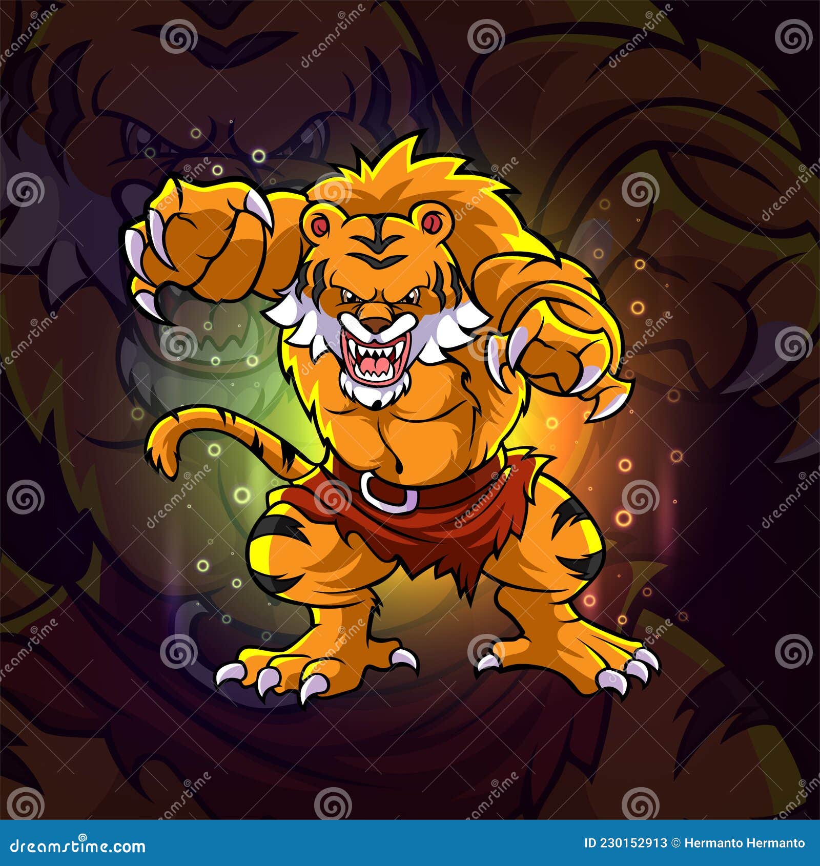 Grumpy Kid Tiger Cartoon Expressions Set | CartoonDealer.com #89028733