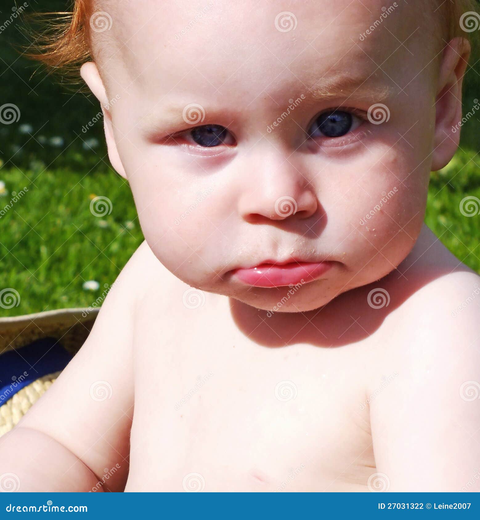Grumpy toddler stock photo. Image of young, expression - 27031322