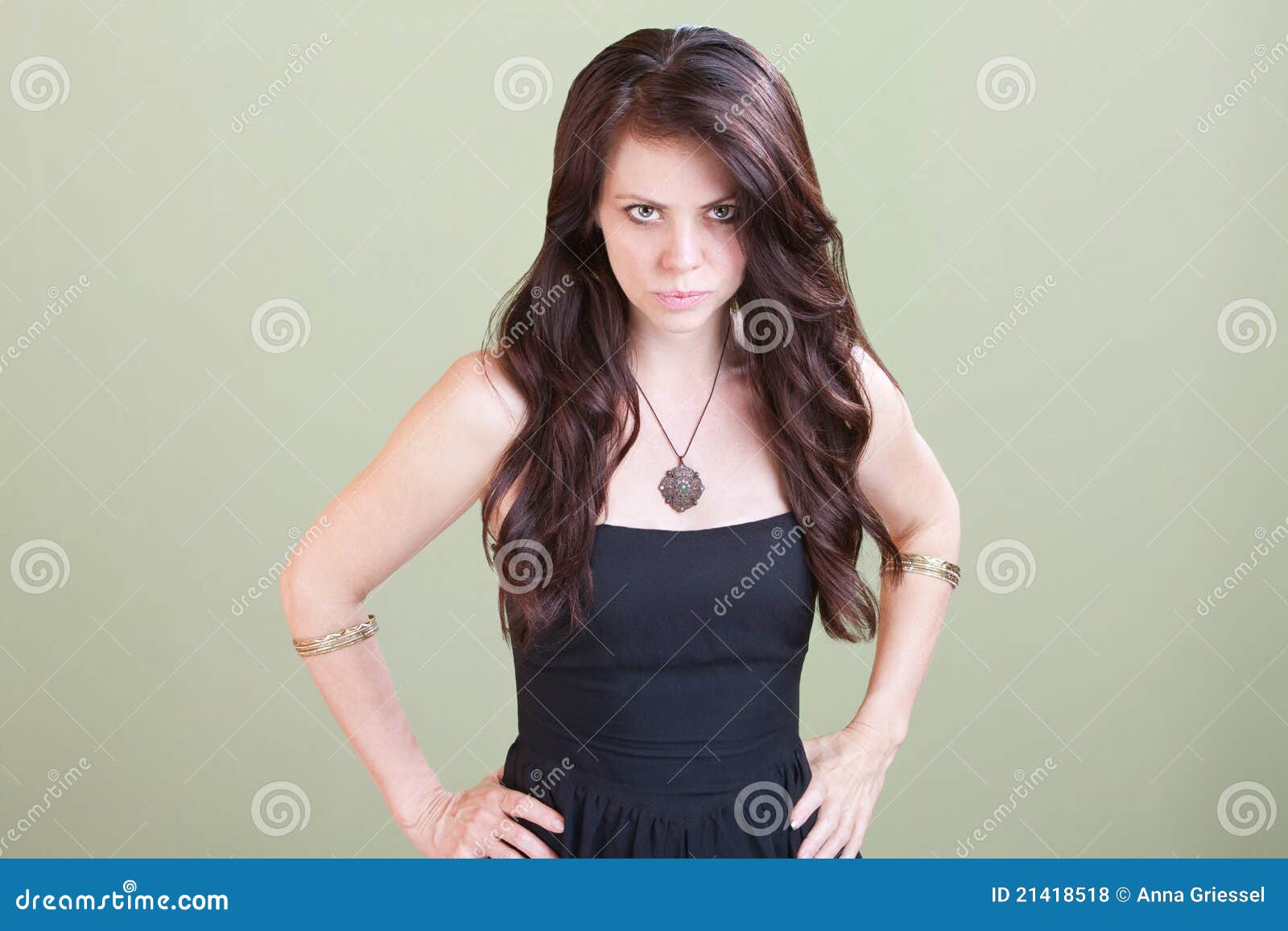 Grumpy Woman stock photo. Image of stressed, caucasian - 21418518