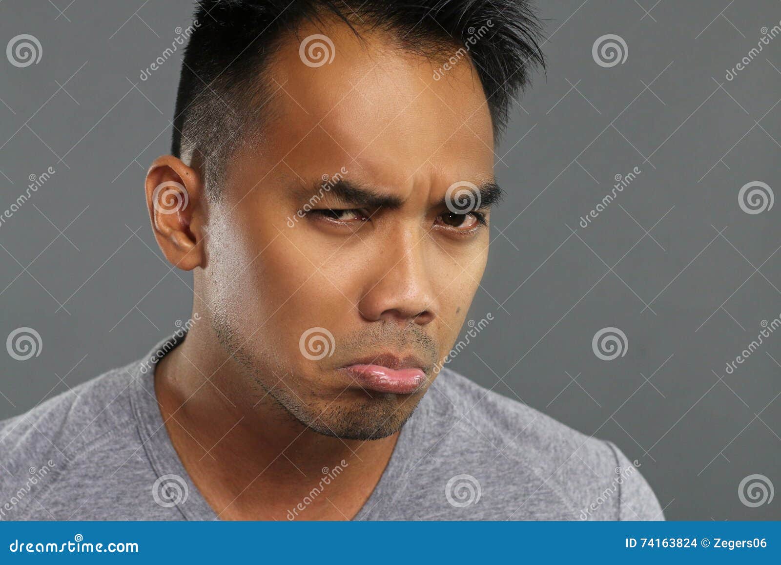 Sad Grumpy Young Boy Royalty-Free Stock Photo | CartoonDealer.com #31782123