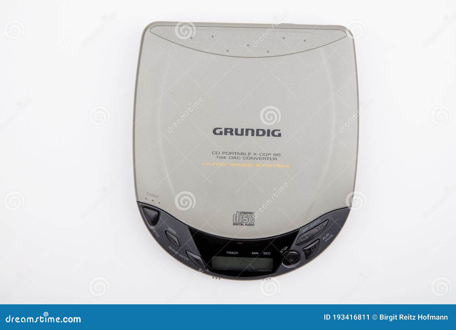 GRUNDIG CD Portable editorial photo. Image of laser - 193416811