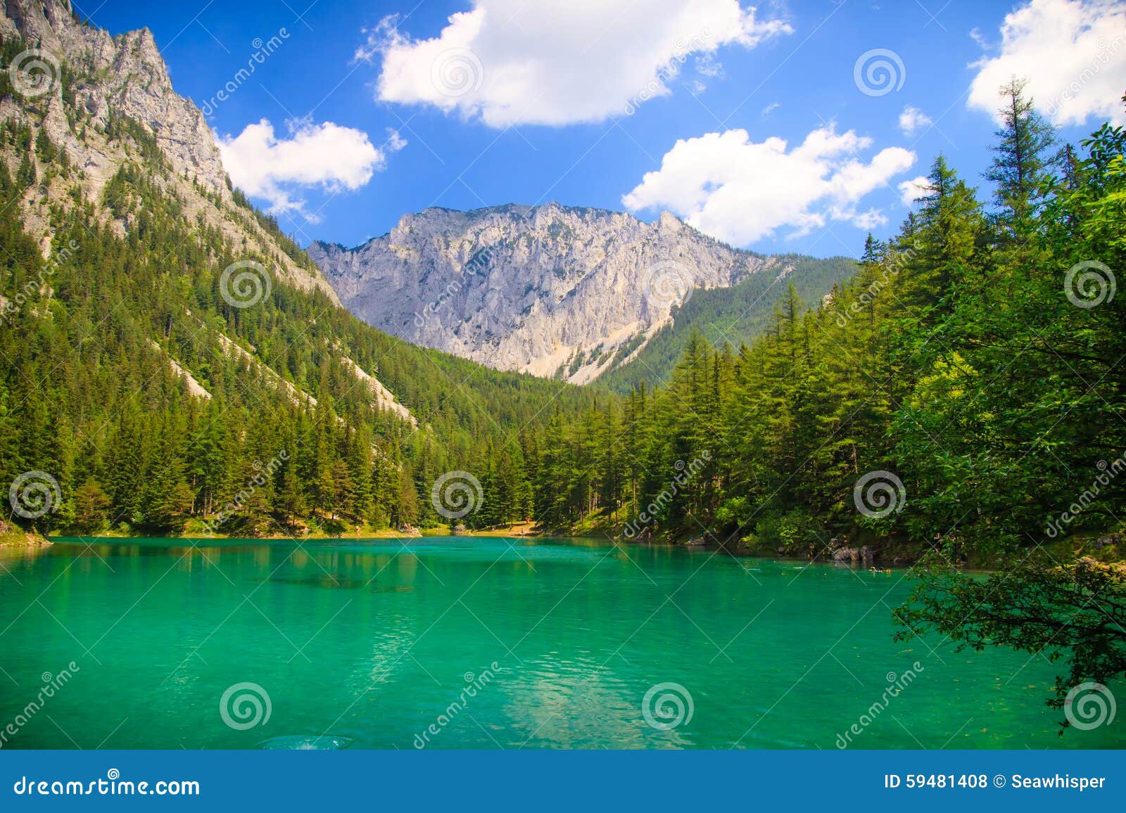 Gruner see lake stock photo. Image of nature, lake, austria - 59481408