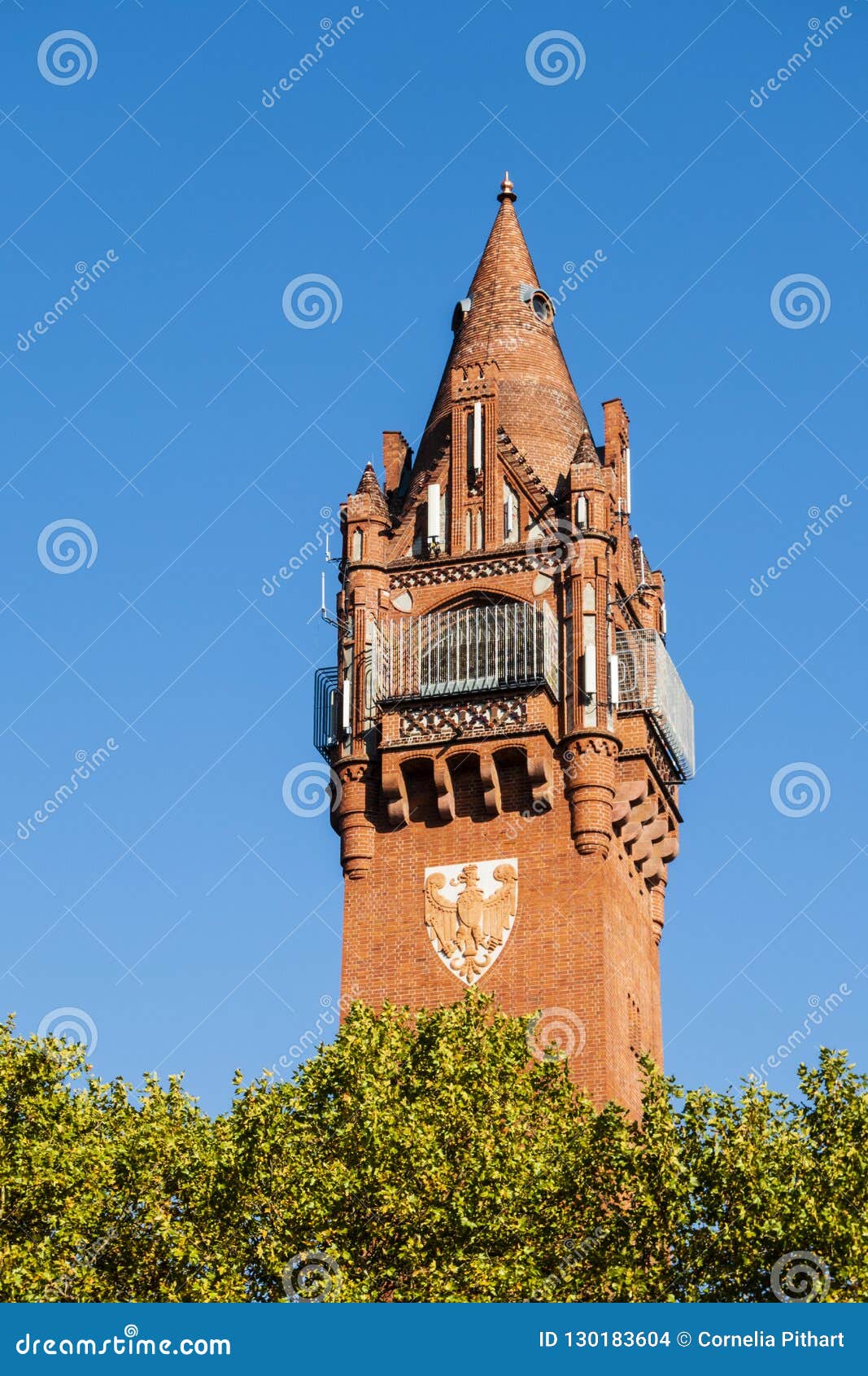 Grunewald Tower, Berlin, Germany Stock Photo - Image of space, europe ...