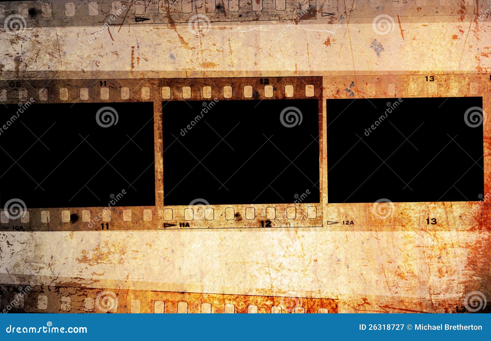 Grunge 35mm photo frames stock image. Image of album - 26318727
