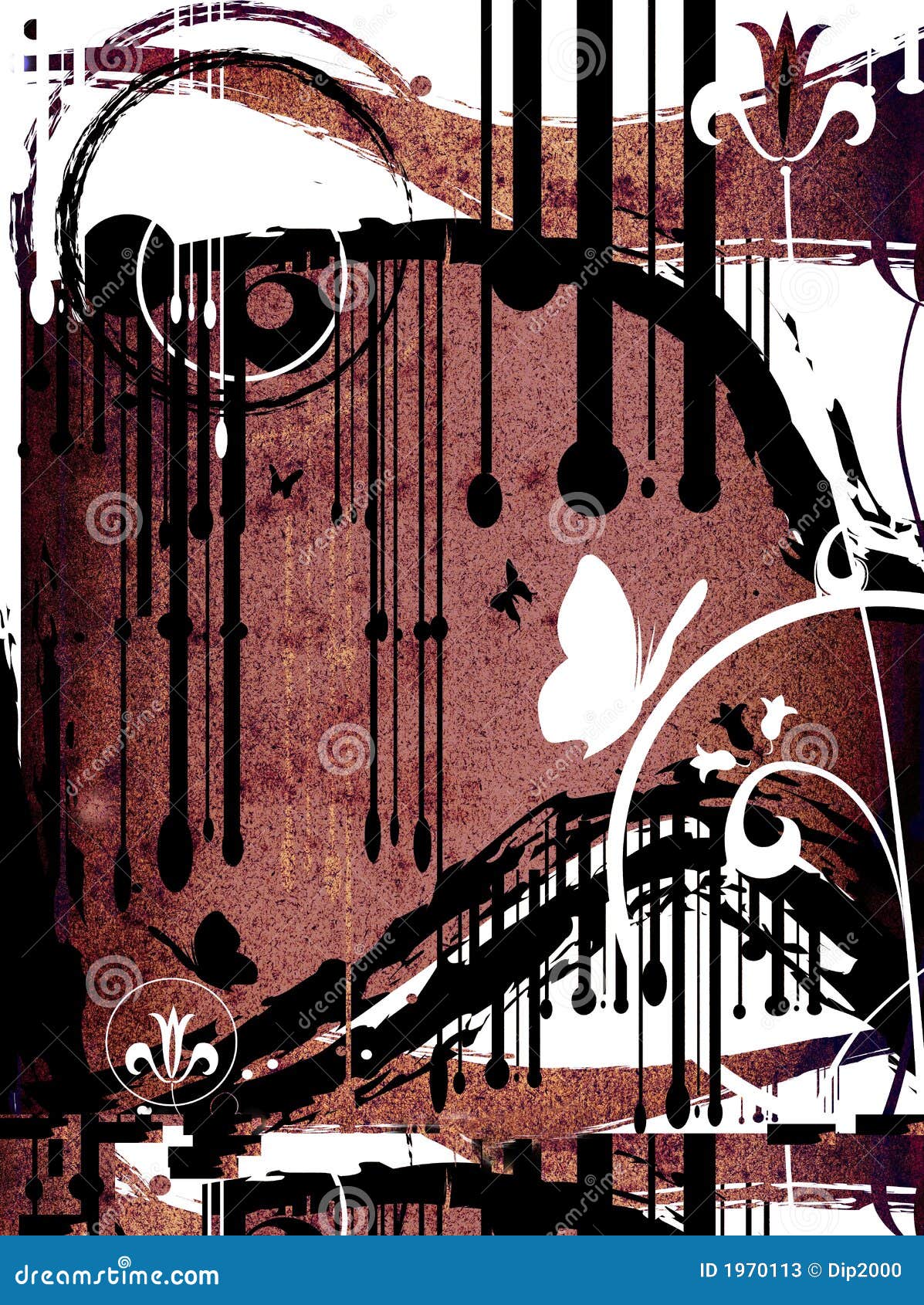 Grunge abstract design stock illustration. Illustration of canvas - 1970113