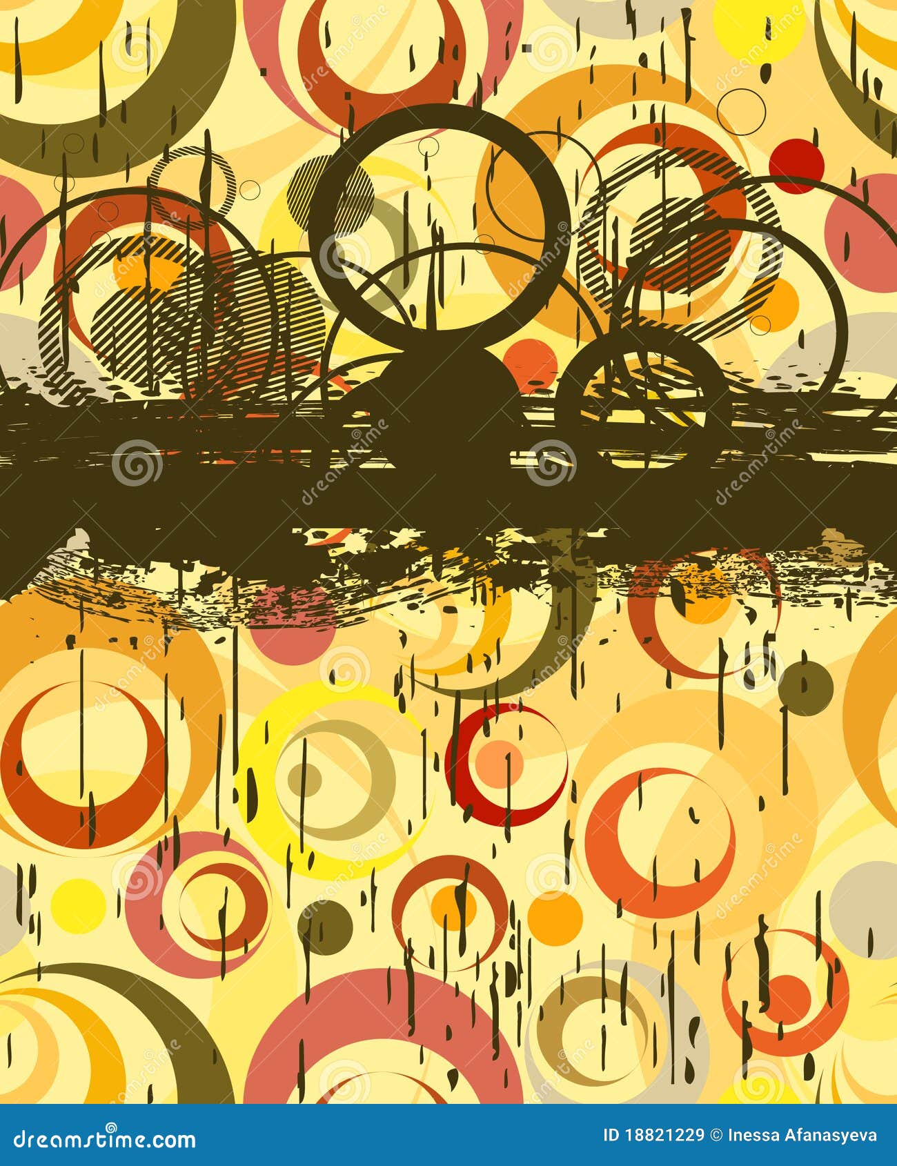 Grunge Abstract Illustration Stock Vector - Illustration of paint ...