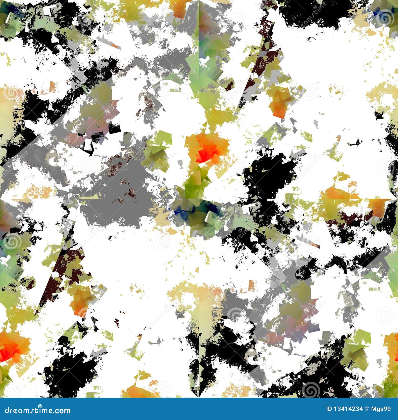 Grunge abstract number 1 stock illustration. Illustration of scar ...