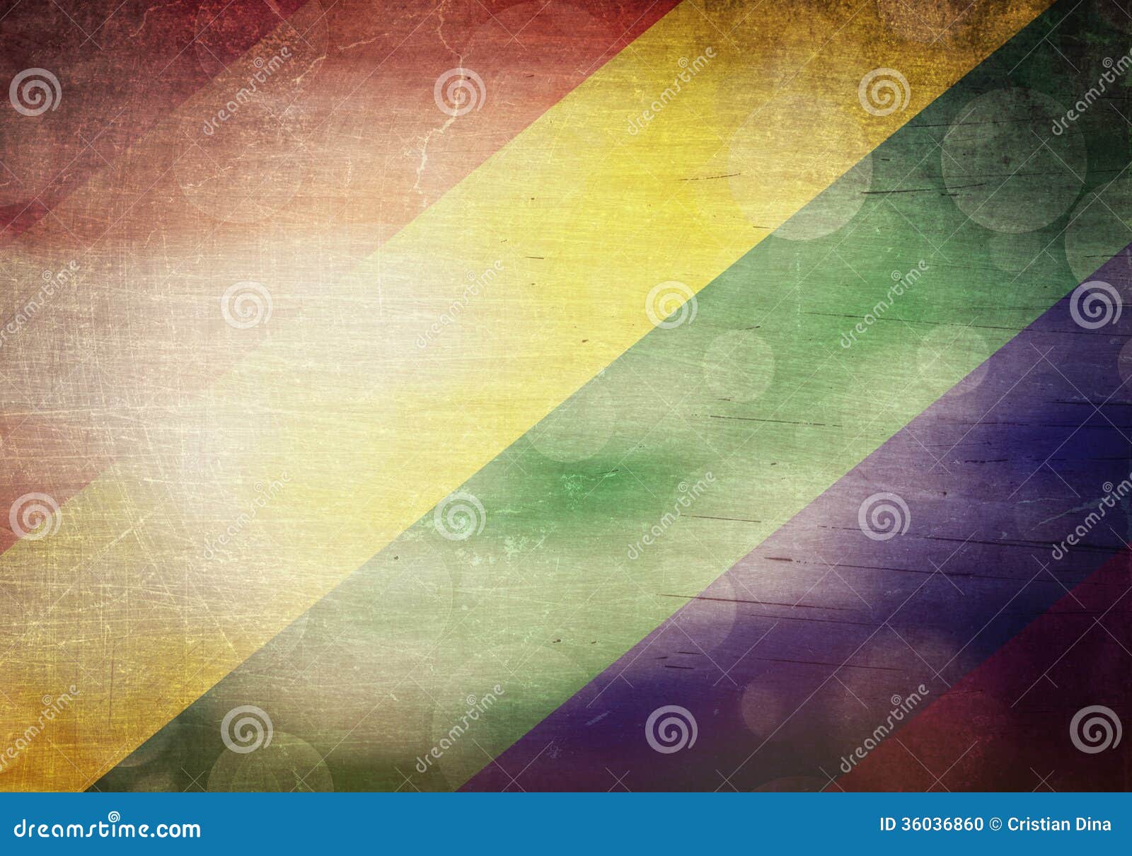 Pride Background With LGBTQ Pride Flag Colours. Rainbow Stripes ...