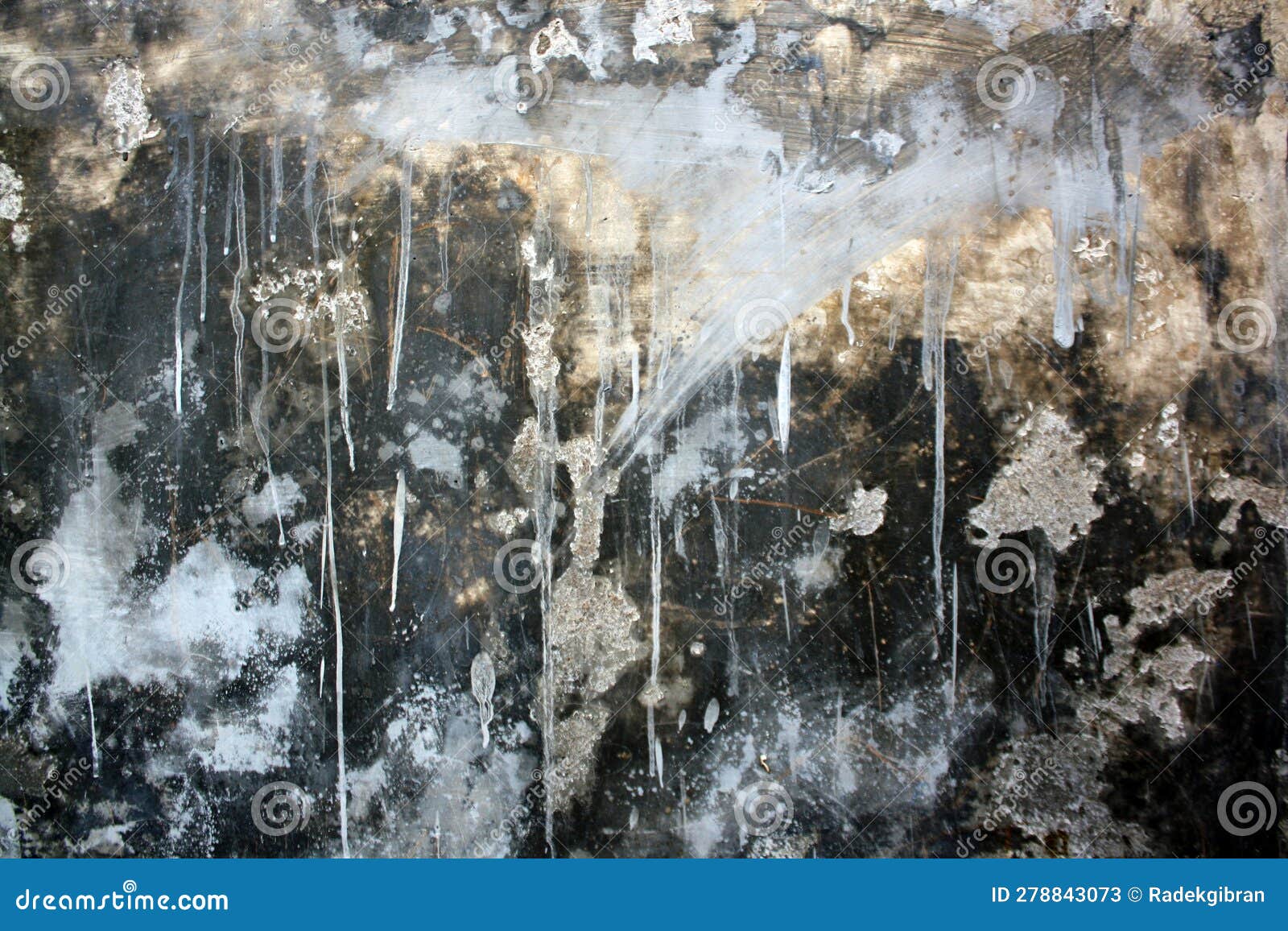 Grunge Abstract Painted Wall Texture and Background, Abstract Gray ...