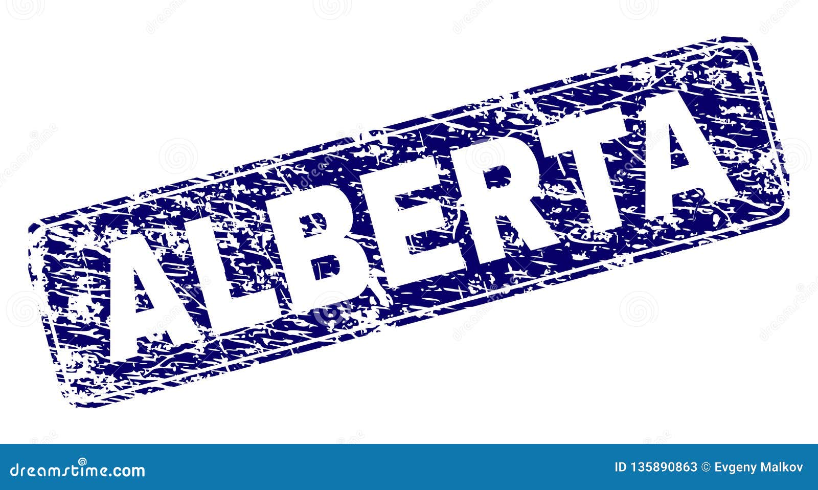 Grunge ALBERTA Framed Rounded Rectangle Stamp Stock Vector ...